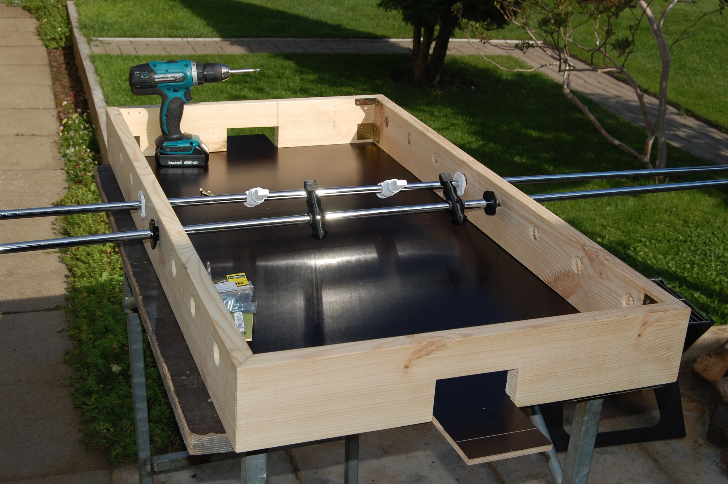 Build Your Own Foosball Table : 12 Steps (with Pictures) - Instructables