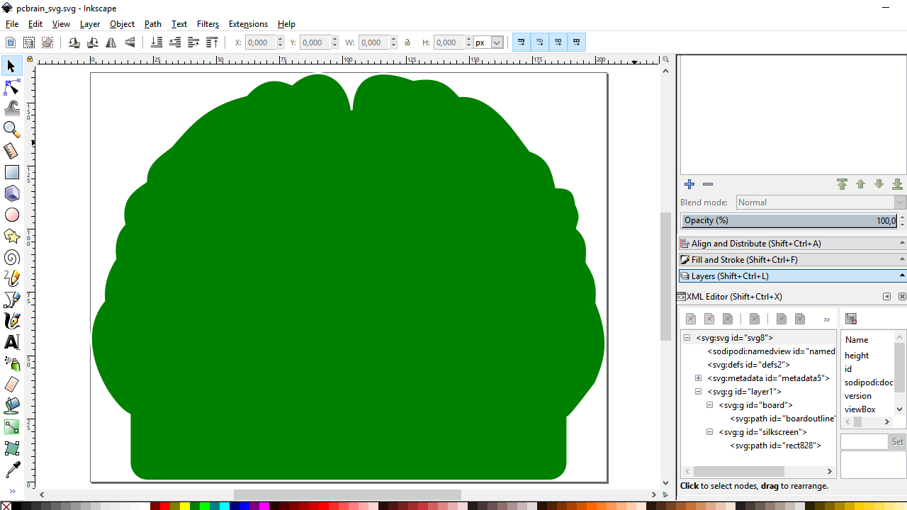 How to Make Custom PCB Shapes (with Inkscape and Fritzing) : 4 Steps (with Pictures) - Instructables