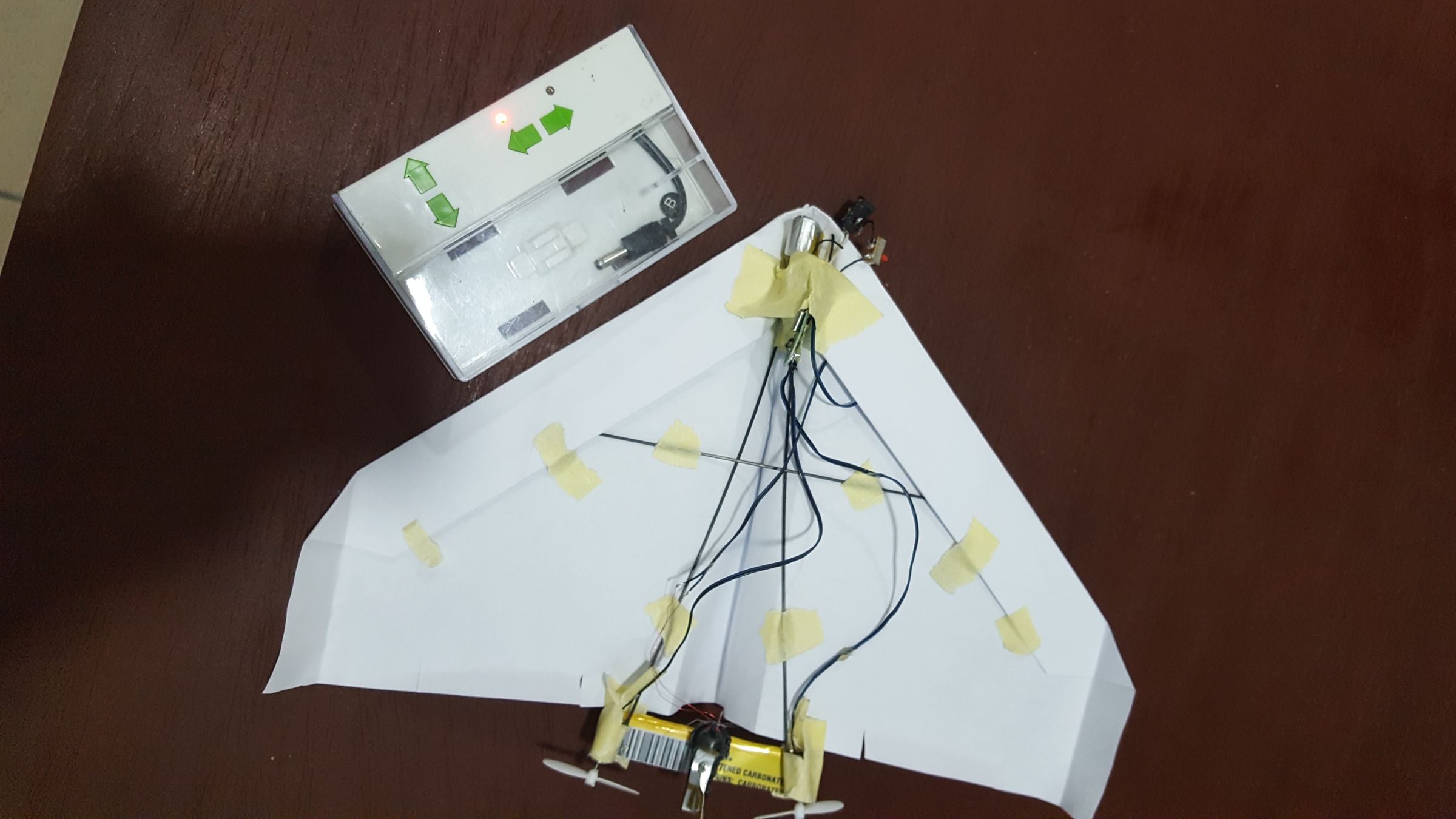 Mini RC Car in to a RC Paper Plane : 4 Steps (with Pictures ...