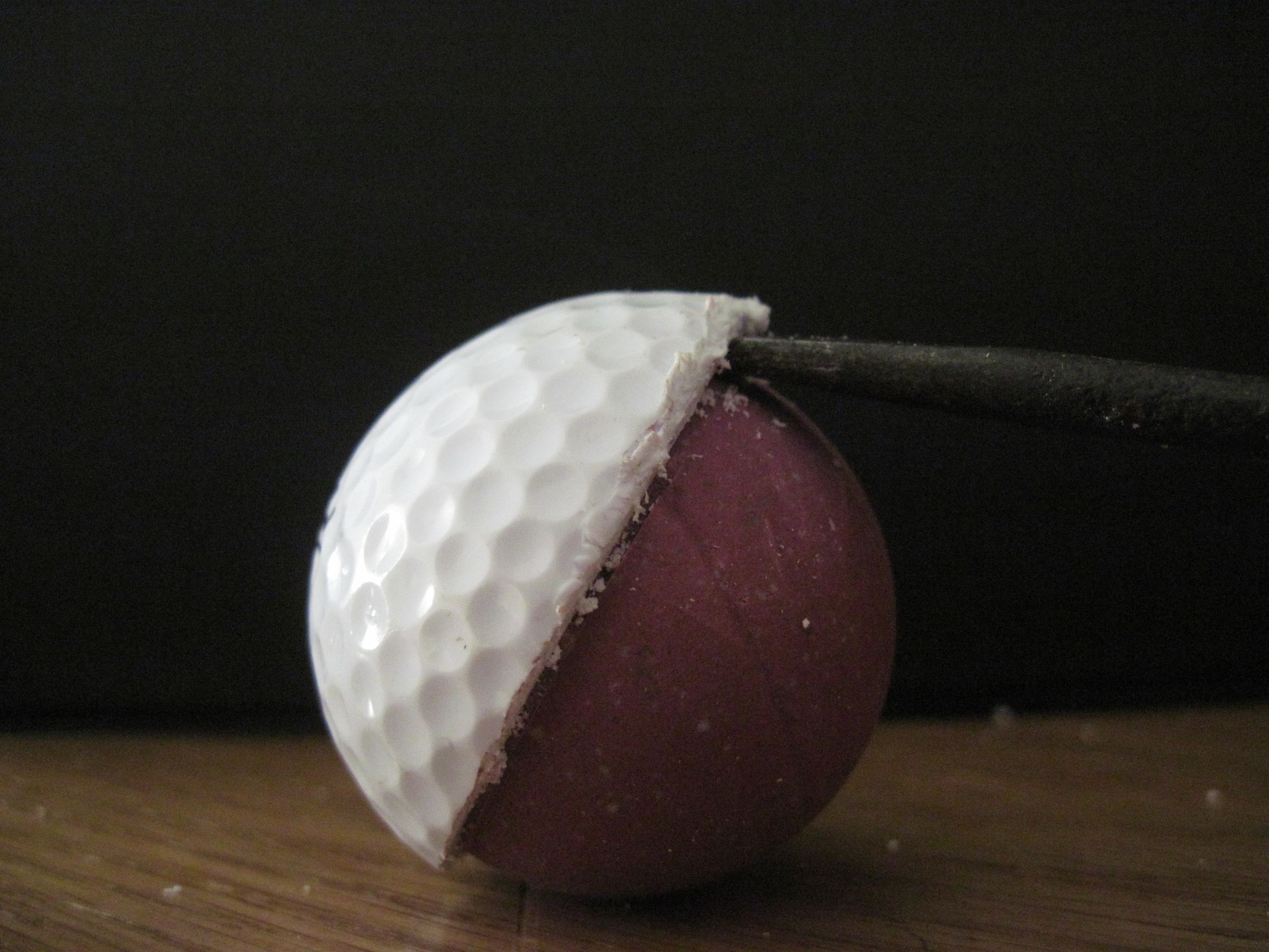 How to Cut Off the Outer Shell of a Golf Ball : 3 Steps - Instructables