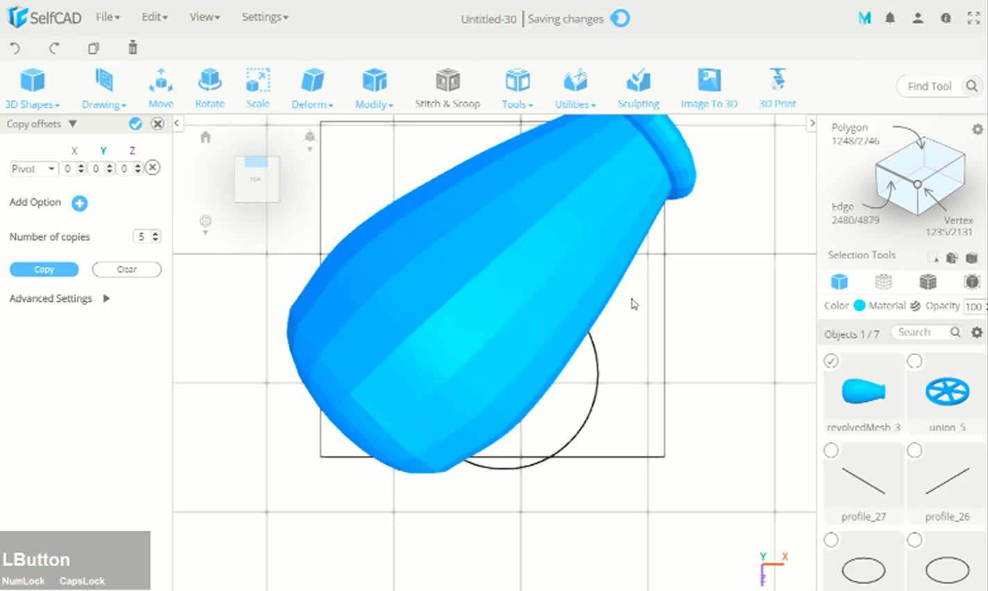SelfCAD 3D Cannon Modeling : 6 Steps - Instructables