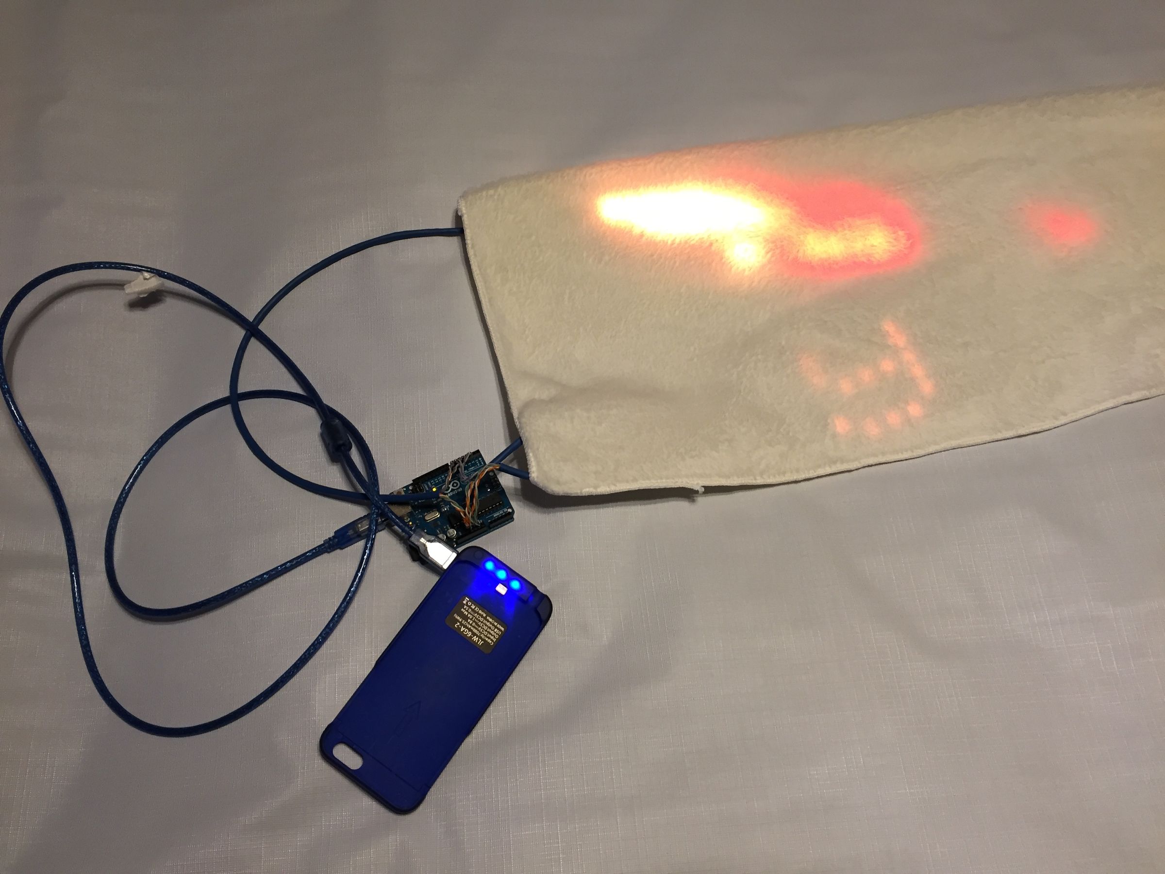 Hunger Games - Global Warming - Neopixel Fire Thermometer Scarf : 3 ...