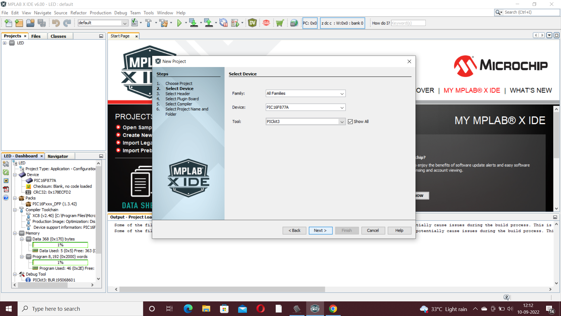 PIC16F877A LED Interfacing : 4 Steps (with Pictures) - Instructables
