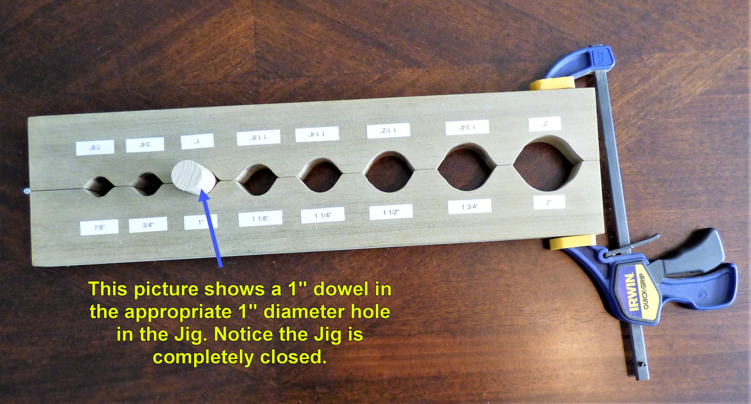 Safely and Conveniently Drill a Hole in a Dowel : 7 Steps (with ...
