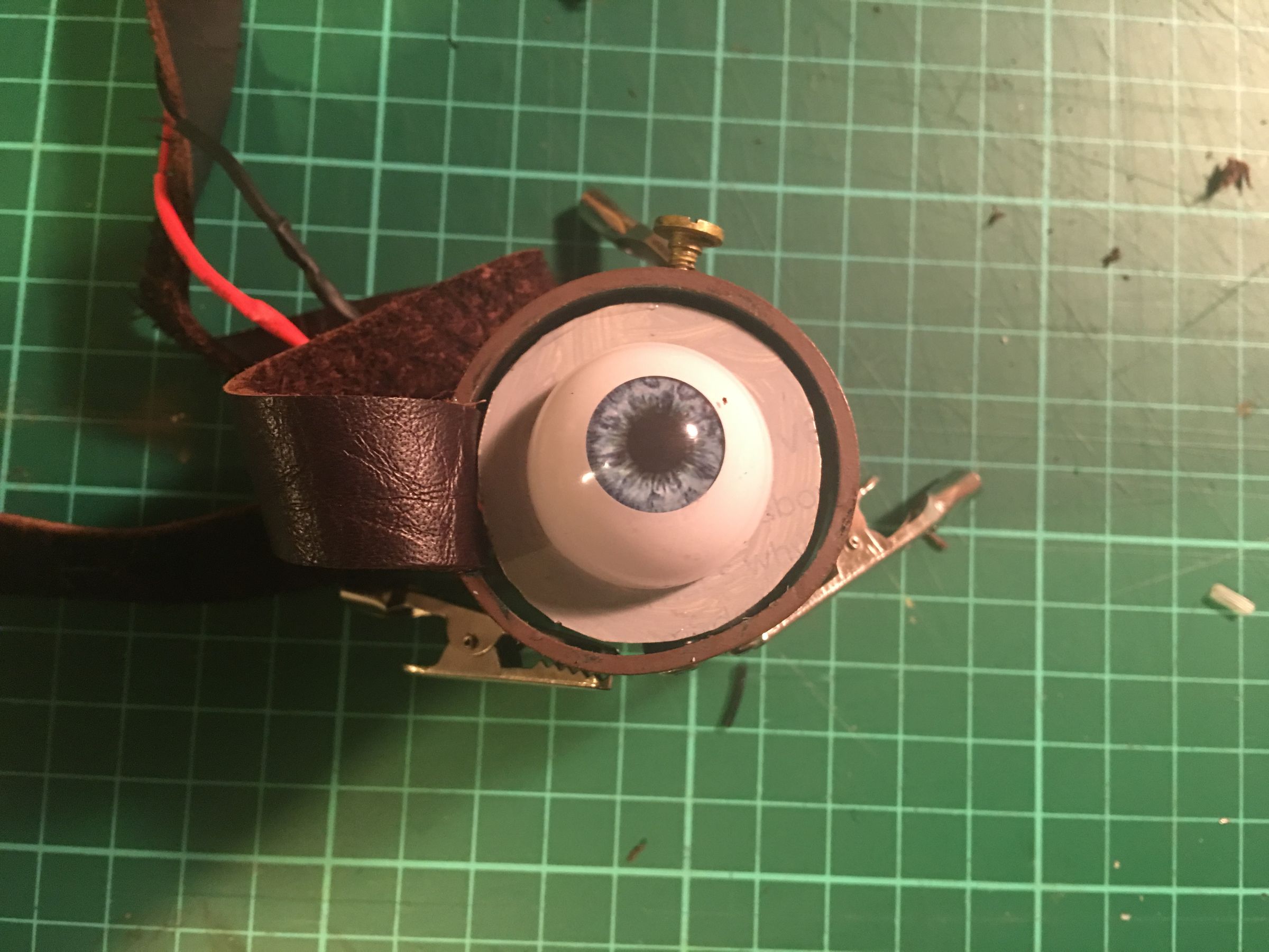 Mad Eye Moody - Moving Eyeball Prop : 9 Steps (with Pictures ...
