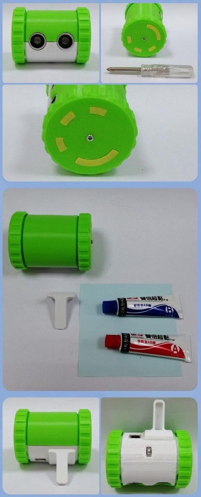 Arduino 3d Printed Can Robot One More Object Avoiding Robot 5 Steps 7037