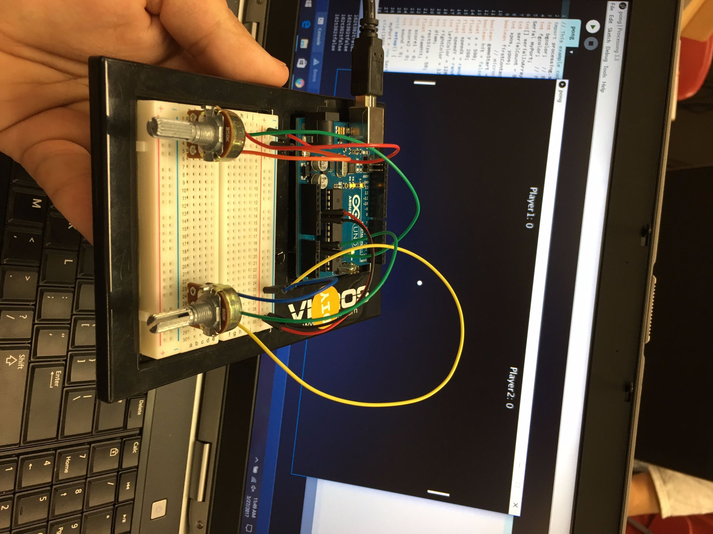 Pong Controller : 3 Steps - Instructables