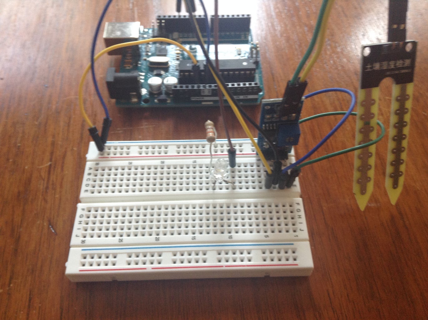 Arduino Hygrometer Moisture Meter Pt 1 3 Steps With Pictures