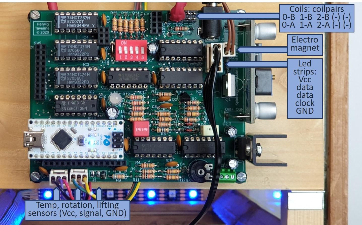 Floating and Spinning Earth Globe : 22 Steps (with Pictures ...