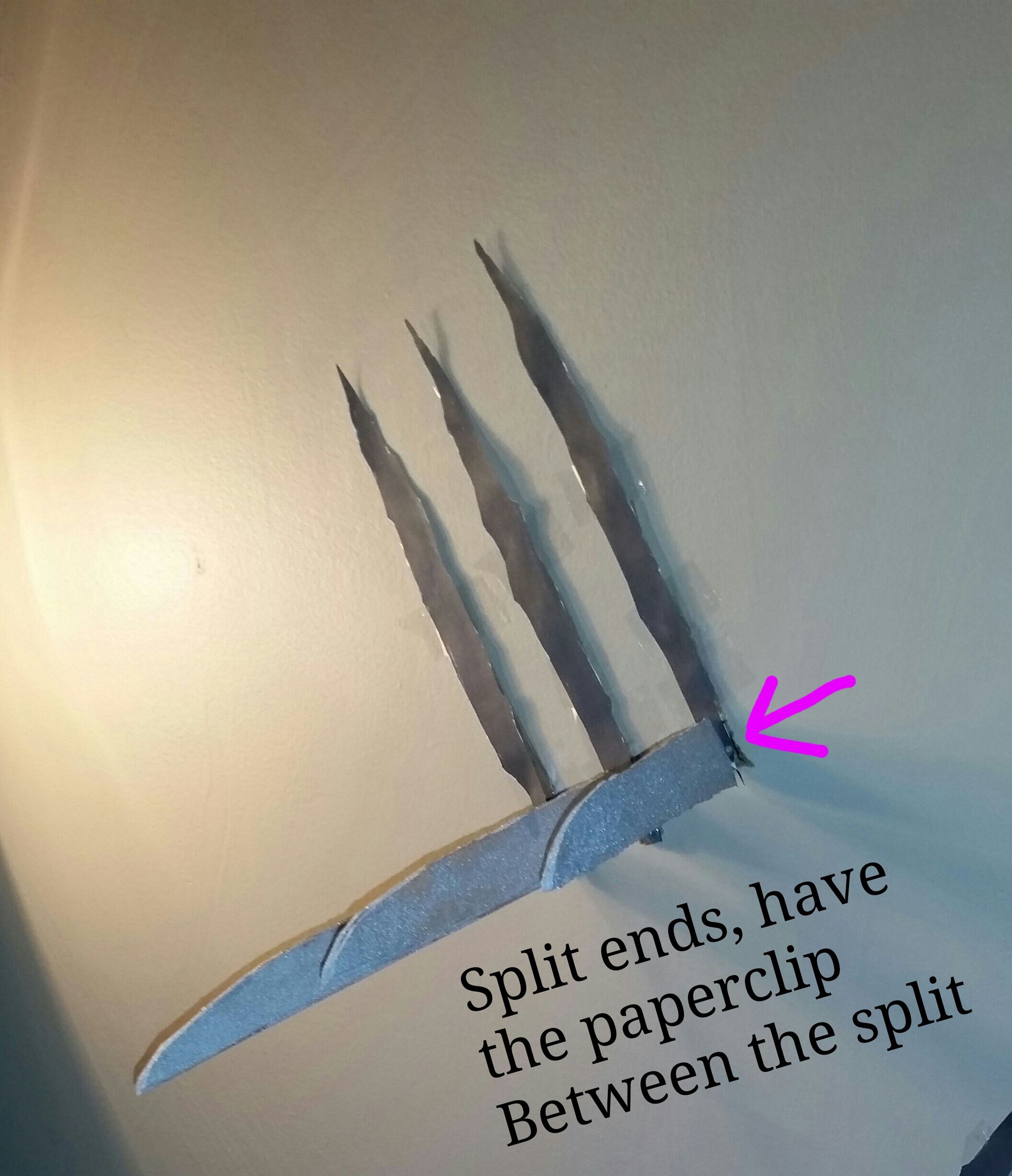 Wolverine Claws Through the Wall : 4 Steps (with Pictures) - Instructables