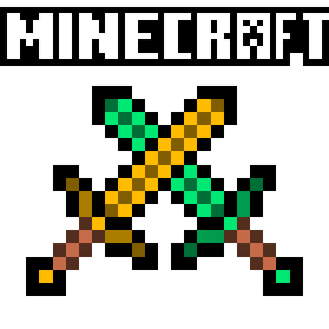 Minecraft Crossed Swords : 3 Steps (with Pictures) - Instructables