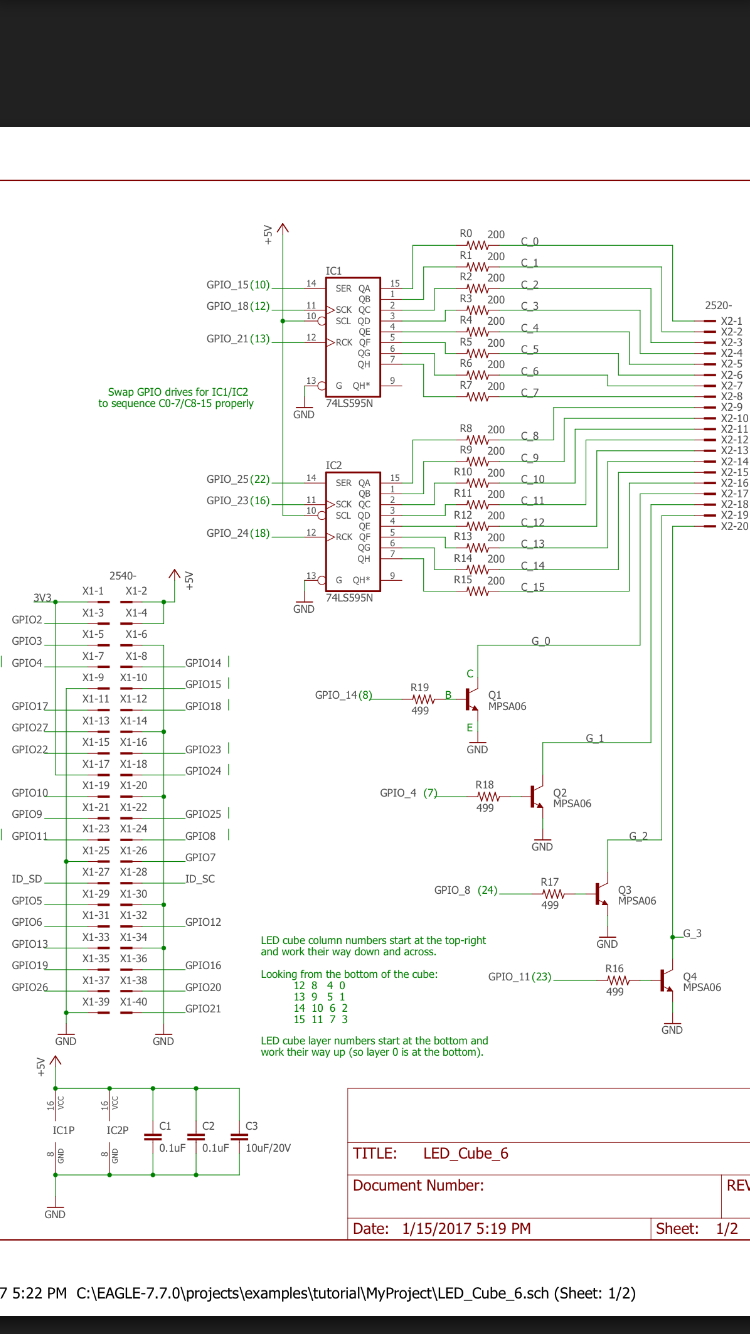 Raspberry Pi 4x4x4 LED Cube : 27 Steps (with Pictures) - Instructables