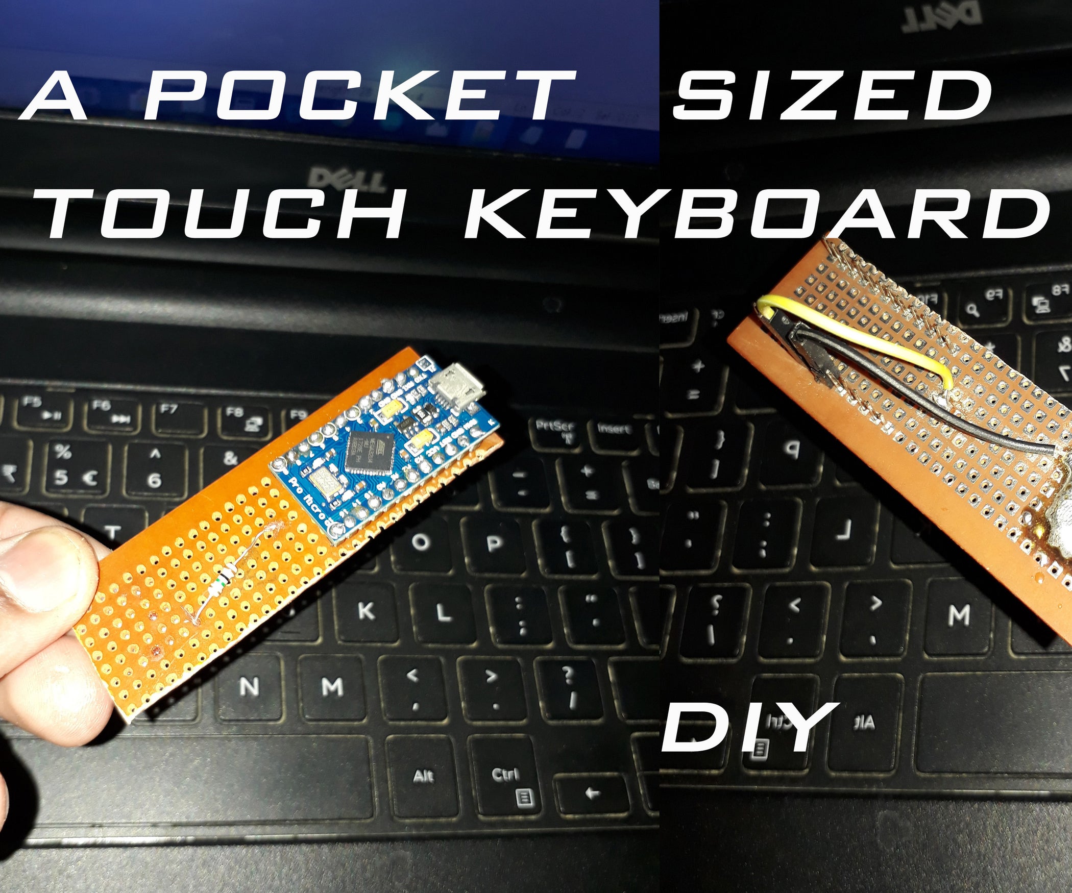 A Pocket Sized Touch Keyboard : 12 Steps (with Pictures) - Instructables