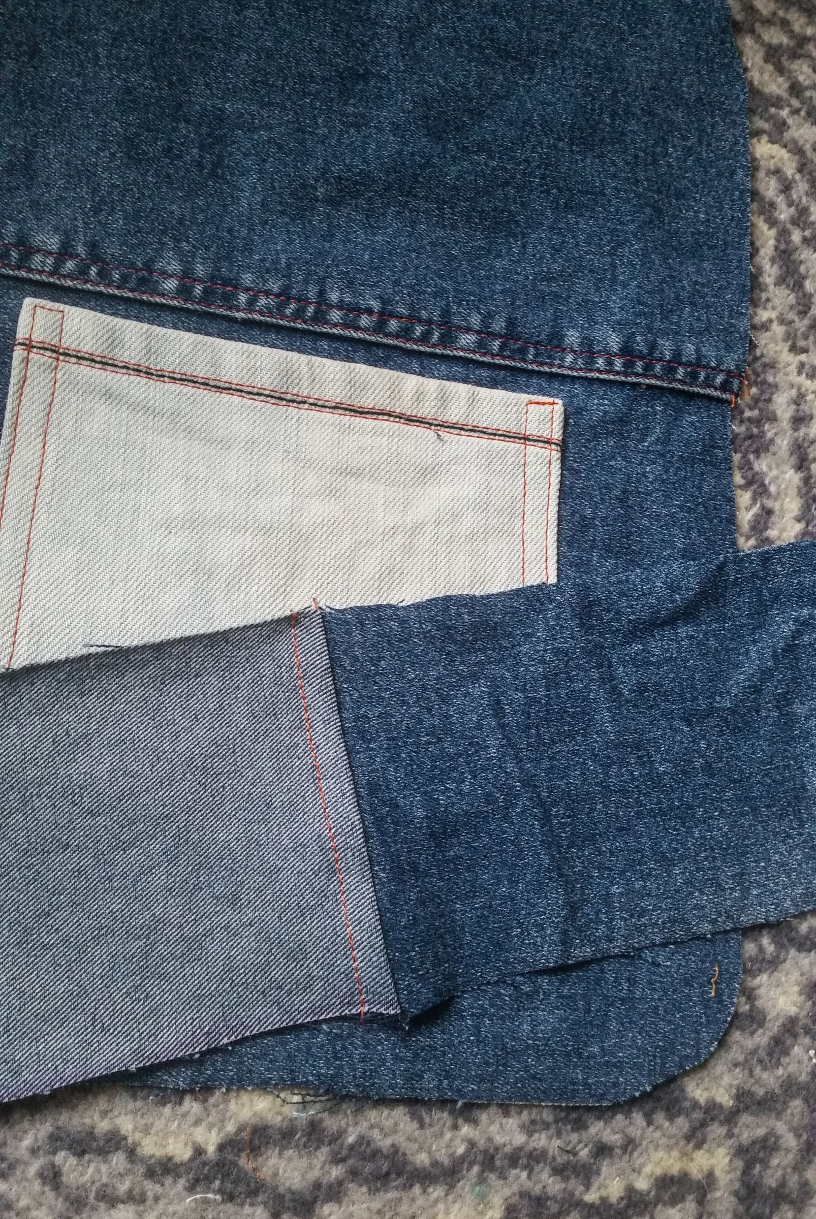 Color-Block Backpack From Old Jeans : 16 Steps (with Pictures ...