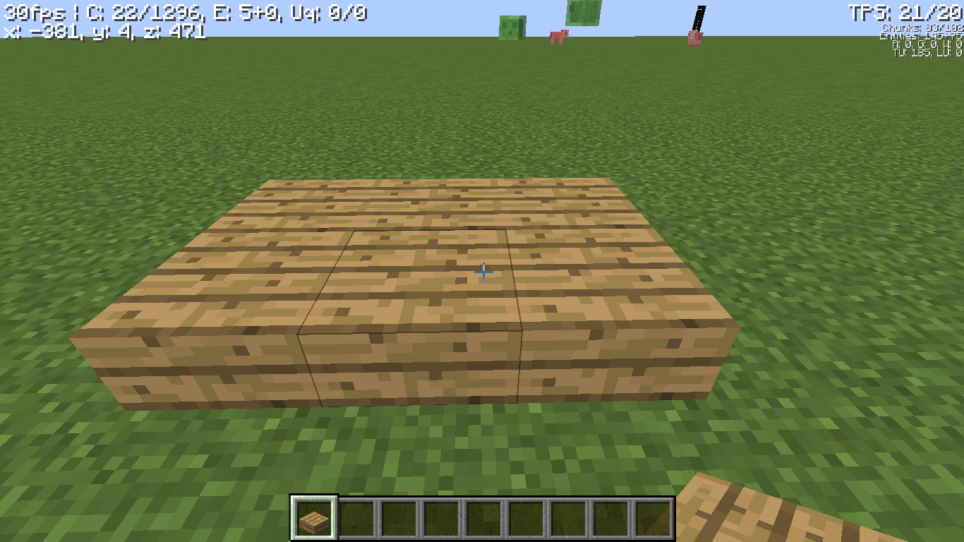 Full Minecraft Table Set : 3 Steps - Instructables