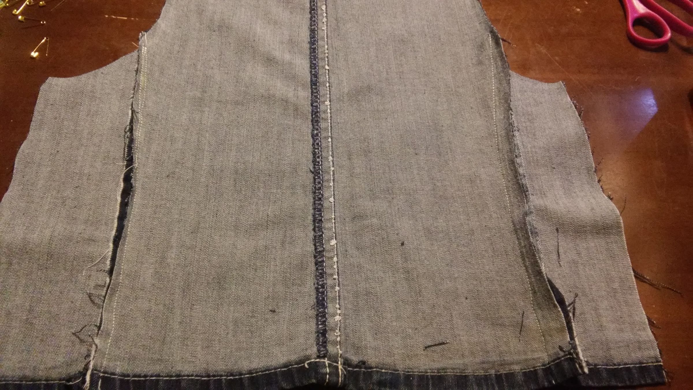 TRANSFORM Old Jeans Into a VEST! : 9 Steps (with Pictures) - Instructables