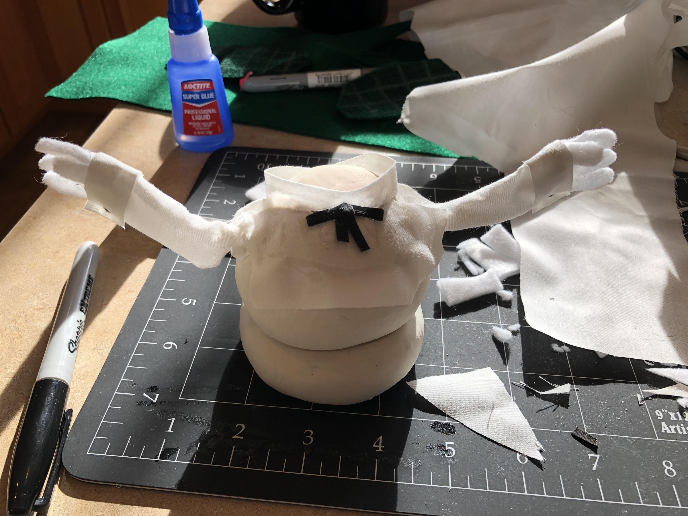 Creating Rudolph the Red Nosed Reindeer Figures for Christmas Card : 18 ...