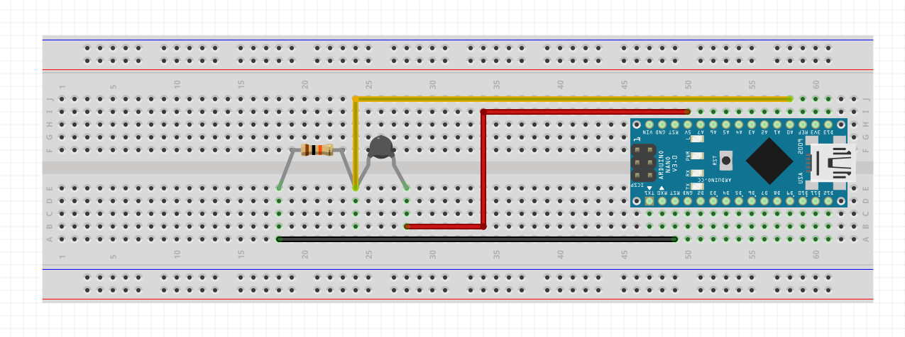 Ejemplo Básico De Termistor NTC Y Arduino : 5 Steps (with Pictures ...