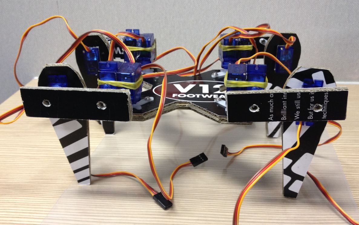 Cardboard Spider (DIY Quadruped) : 13 Steps (with Pictures) - Instructables