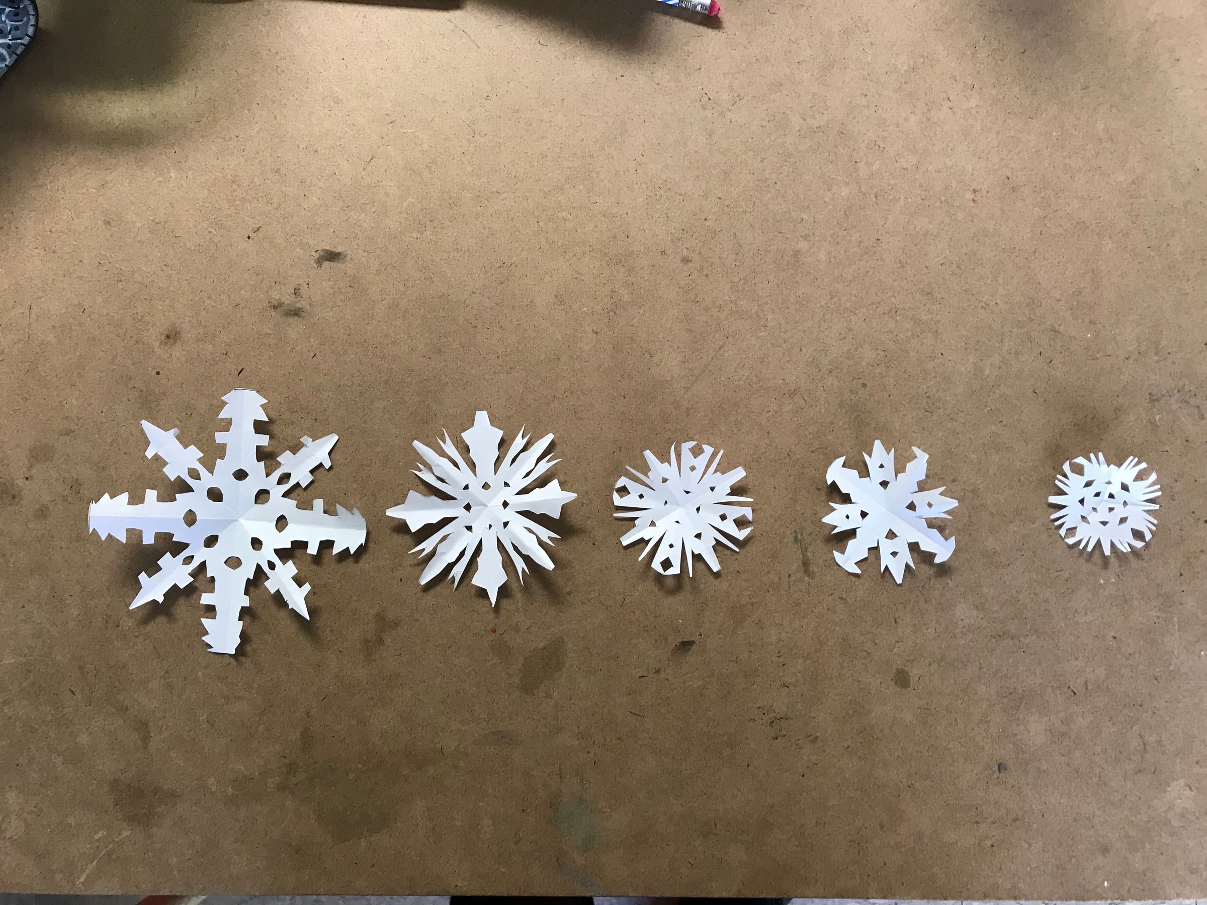 Snowflake Trees...A Great Holiday Craft! : 6 Steps (with Pictures ...