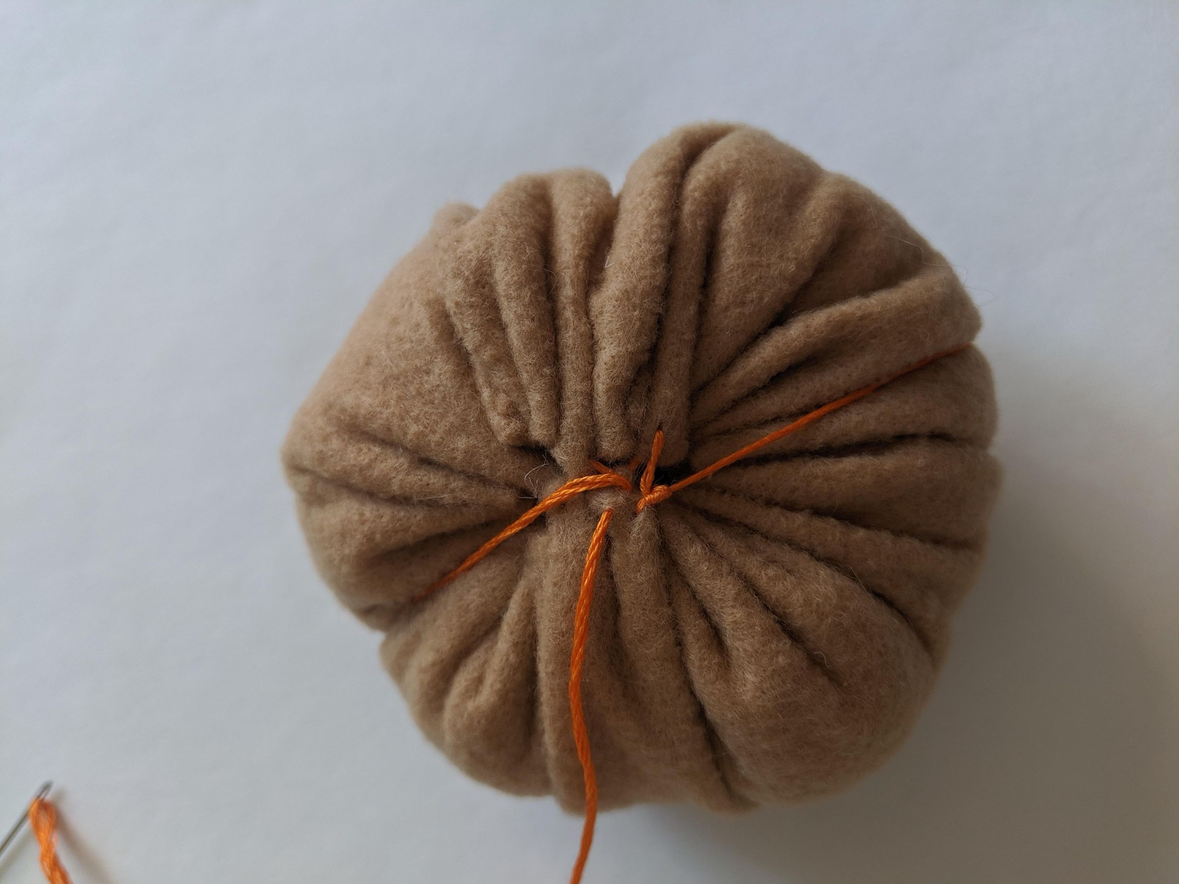 Hand-Sewn Fabric Pumpkin : 4 Steps - Instructables