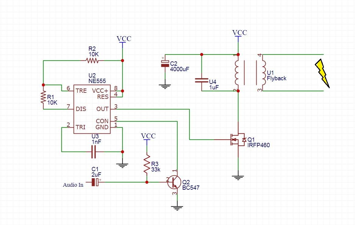 Powerful Musical Flyback Driver : 6 Steps - Instructables