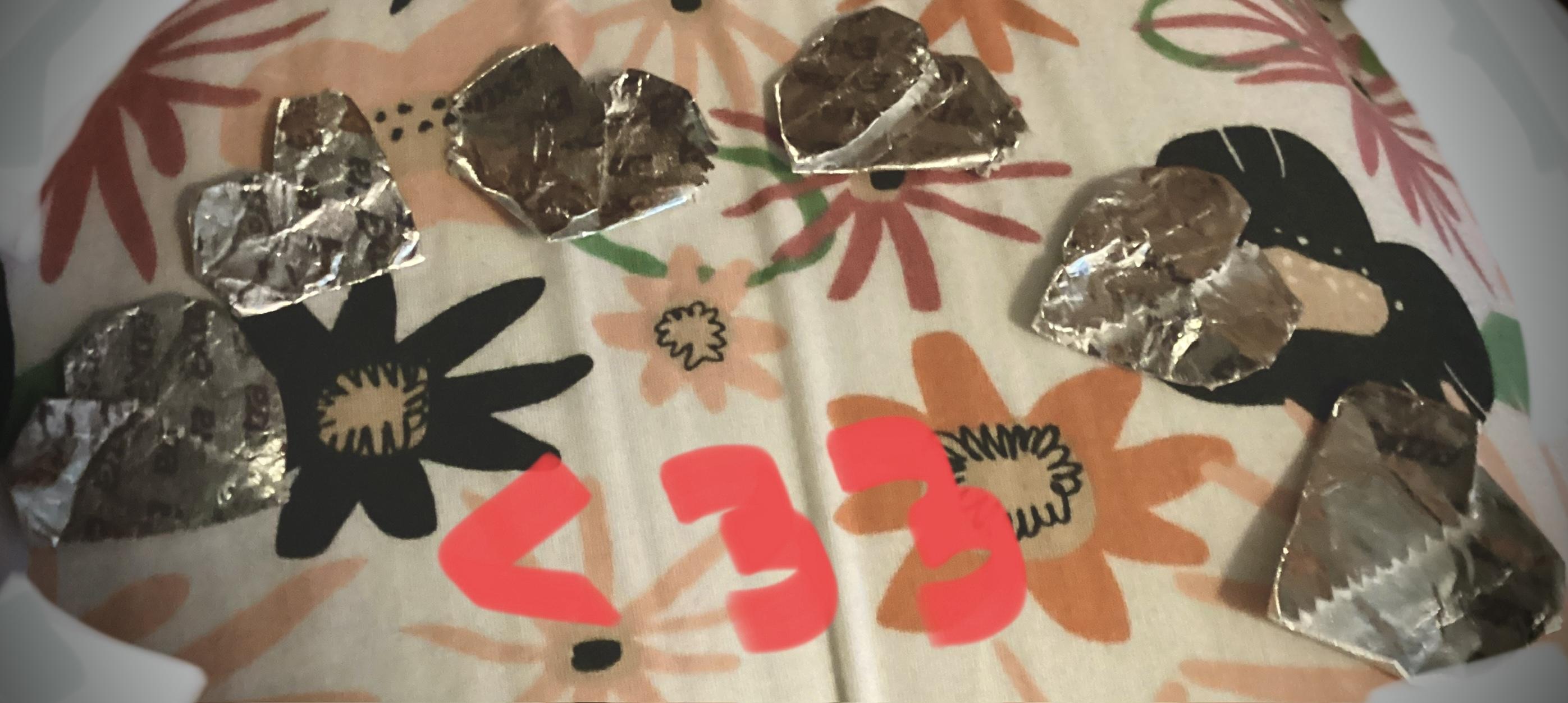 Easy Steps Gum Wrapper Heart : 7 Steps - Instructables