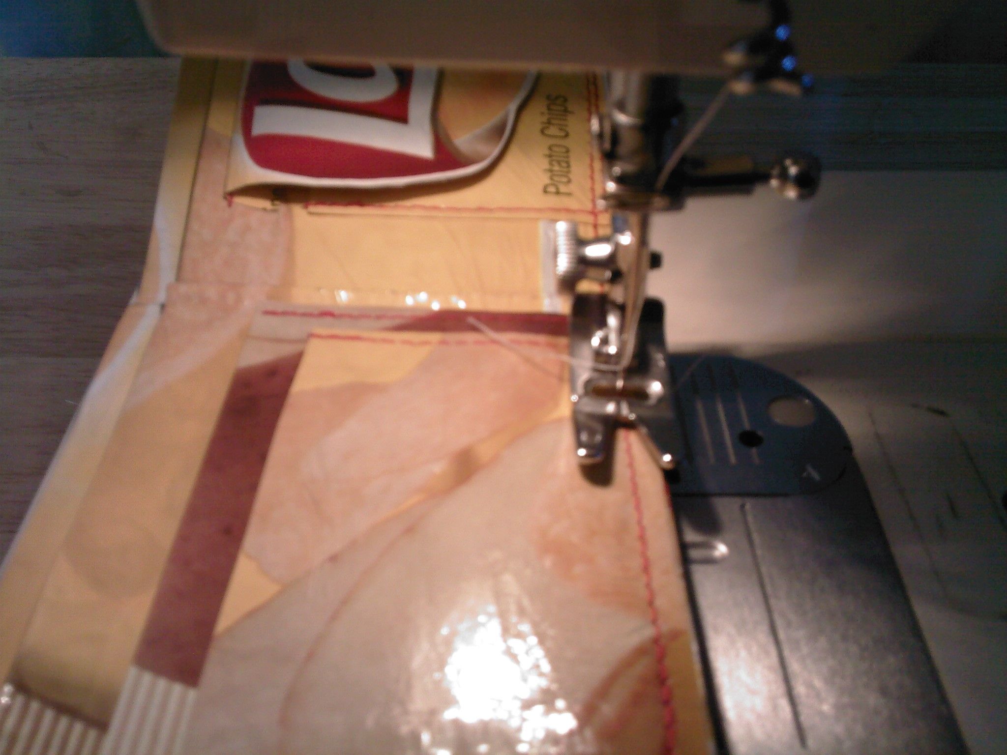 Potato Chip Bag Wallet : 10 Steps (with Pictures) - Instructables