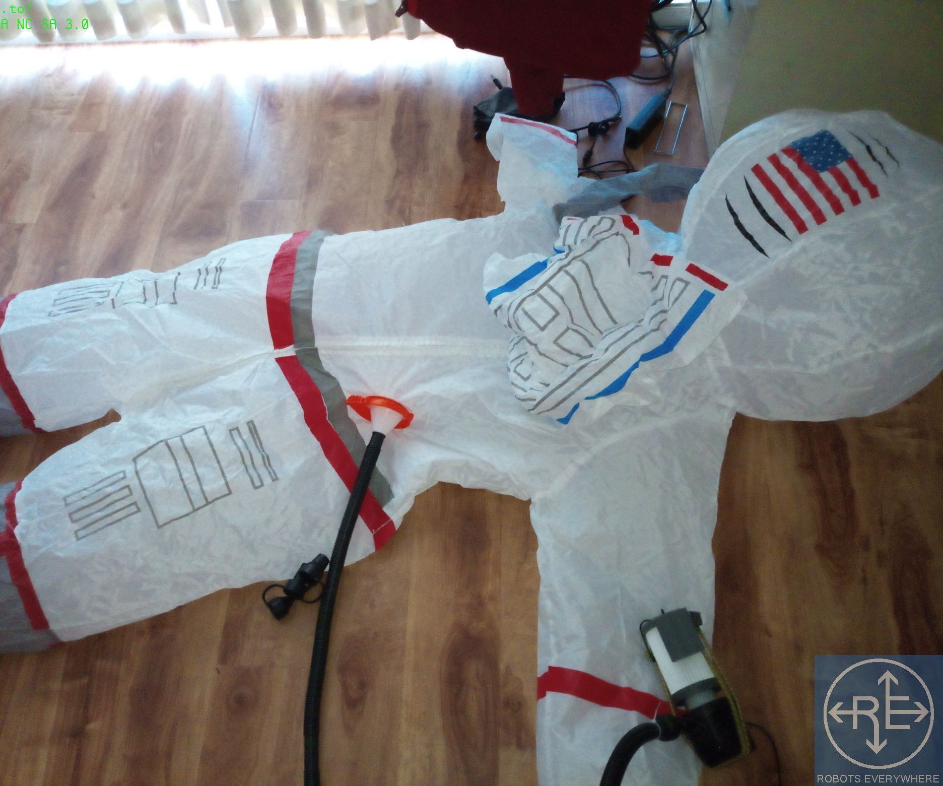 Positive Pressure Suit (PAPR) From Inflatable Astronaut Costume : 8 ...