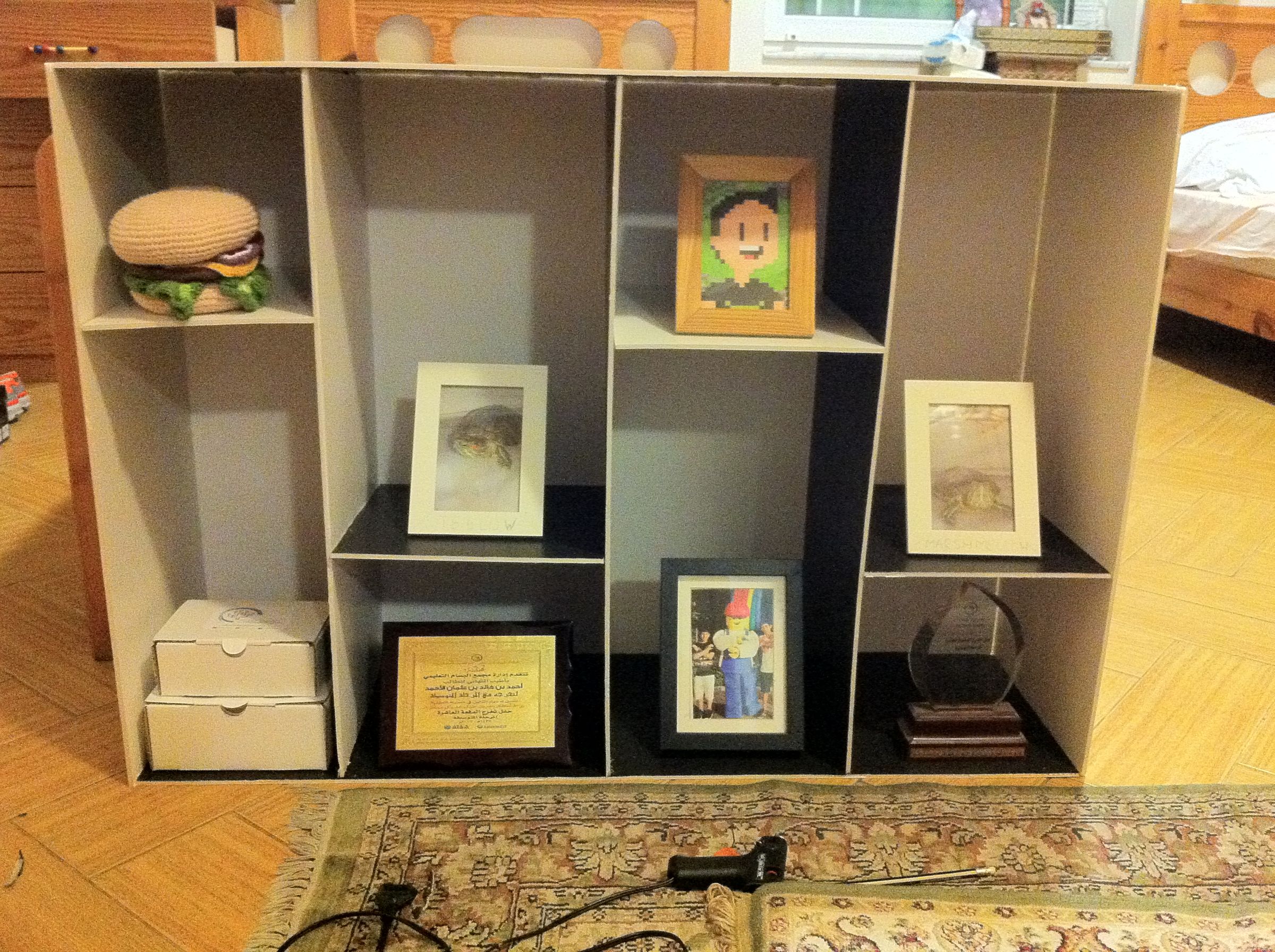 Foam Board Shelf : 5 Steps (with Pictures) - Instructables