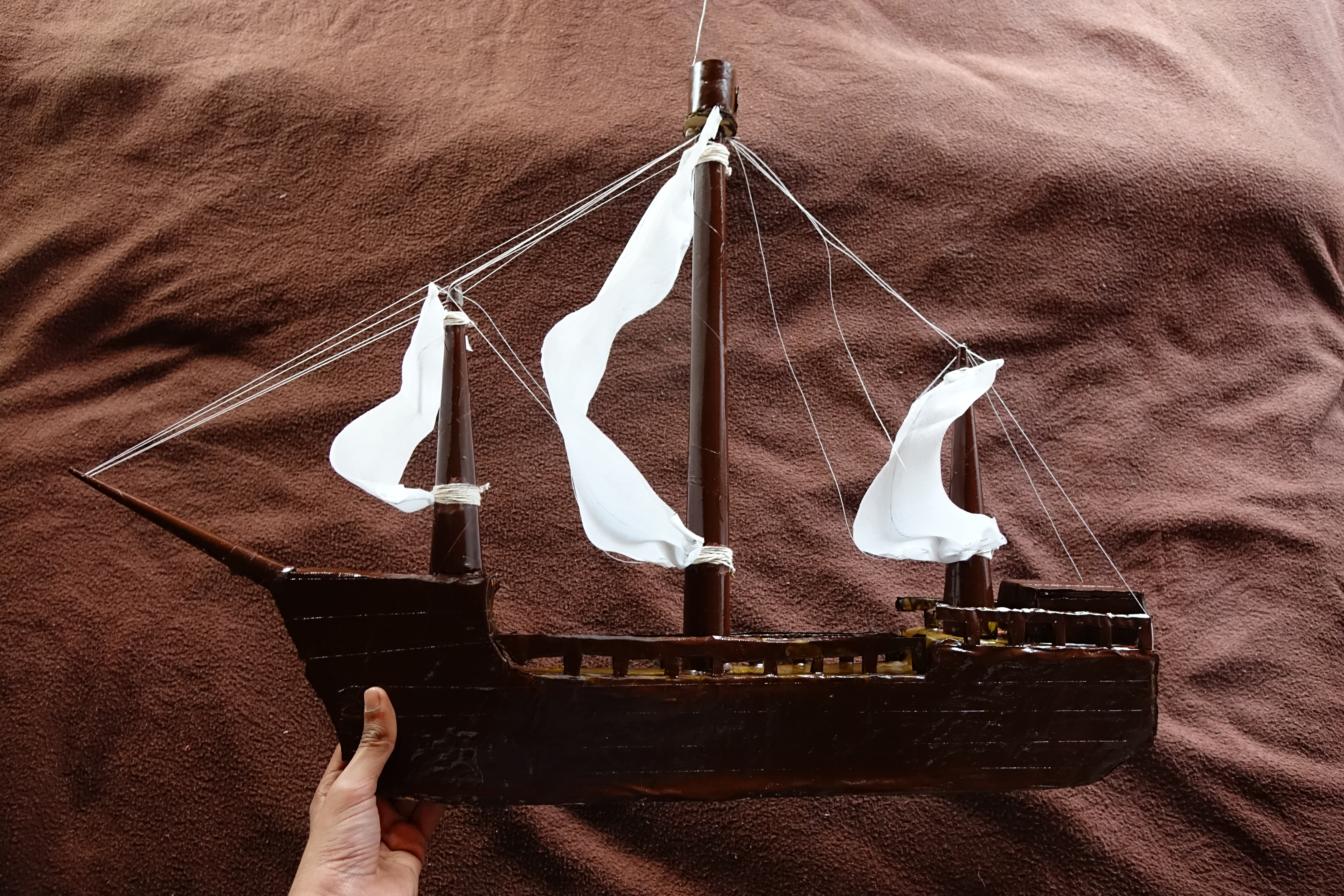 How to Make a Cardboard Model Ship : 15 Steps (with Pictures ...
