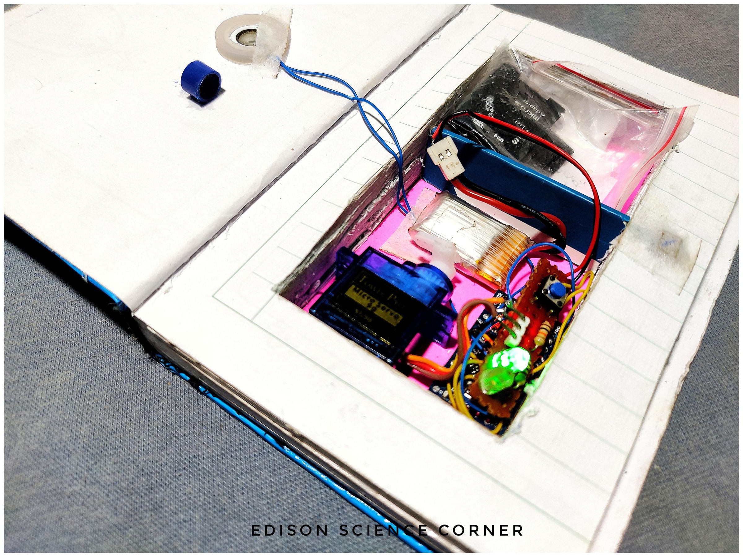 Mysterious BOOK With Secret Knock Lock : 11 Steps (with Pictures ...