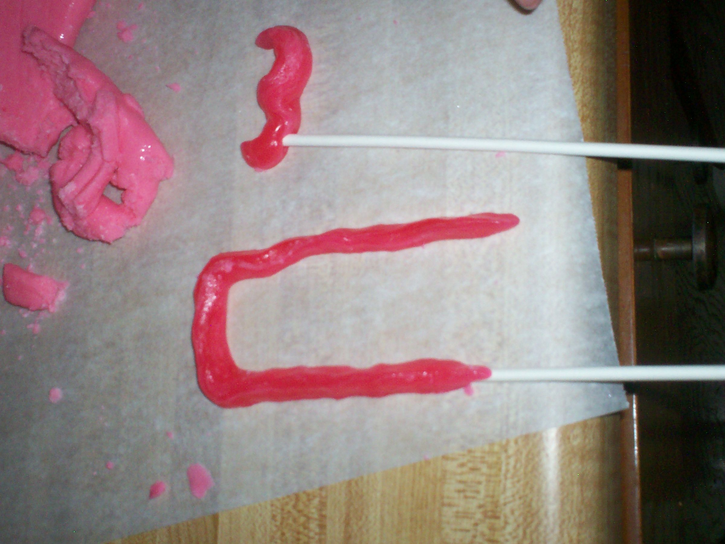 Edinburgh Rock Moustache Lollipops : 6 Steps - Instructables