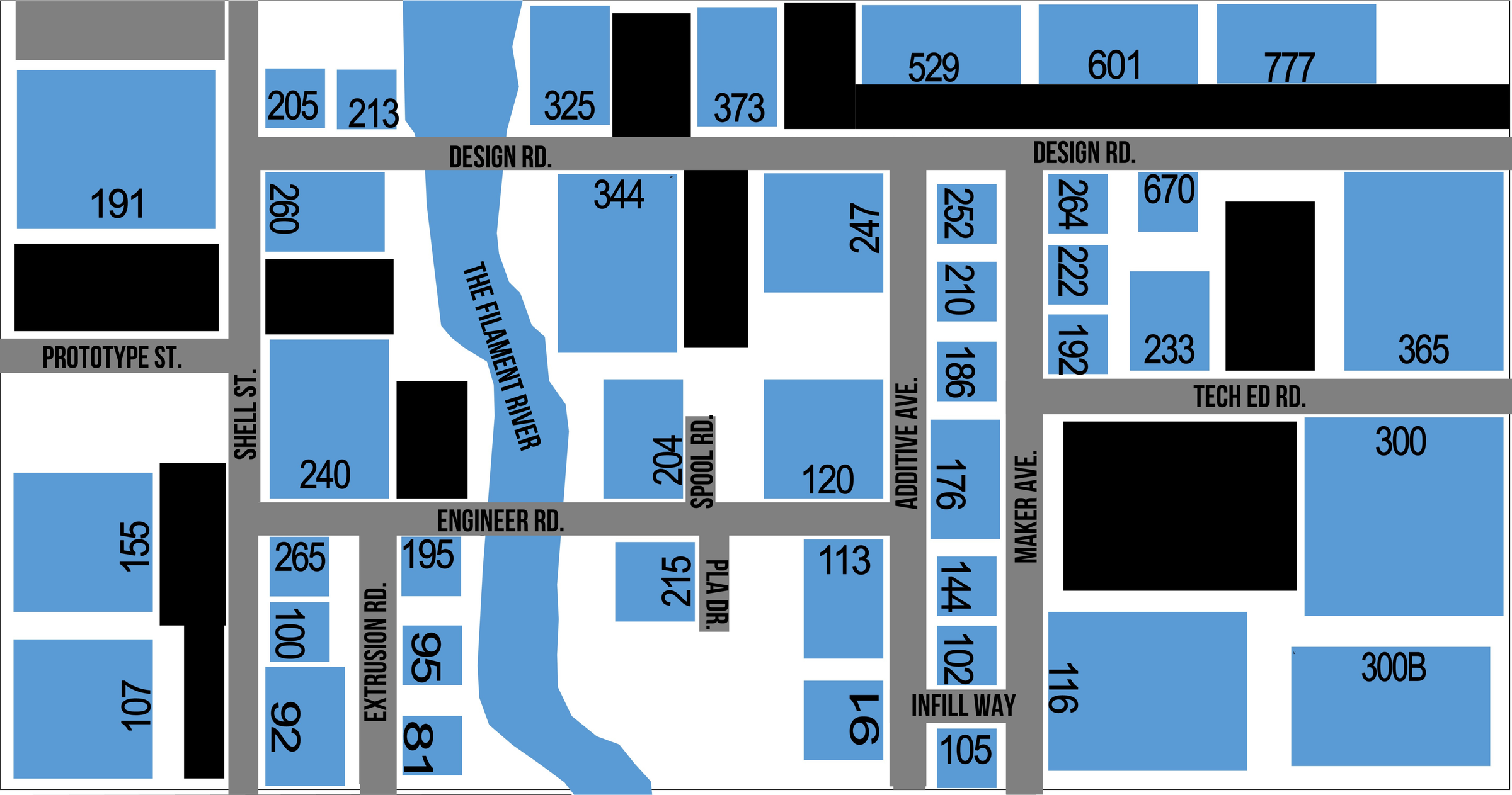 Makerville: the 3D Printed Town : 5 Steps - Instructables