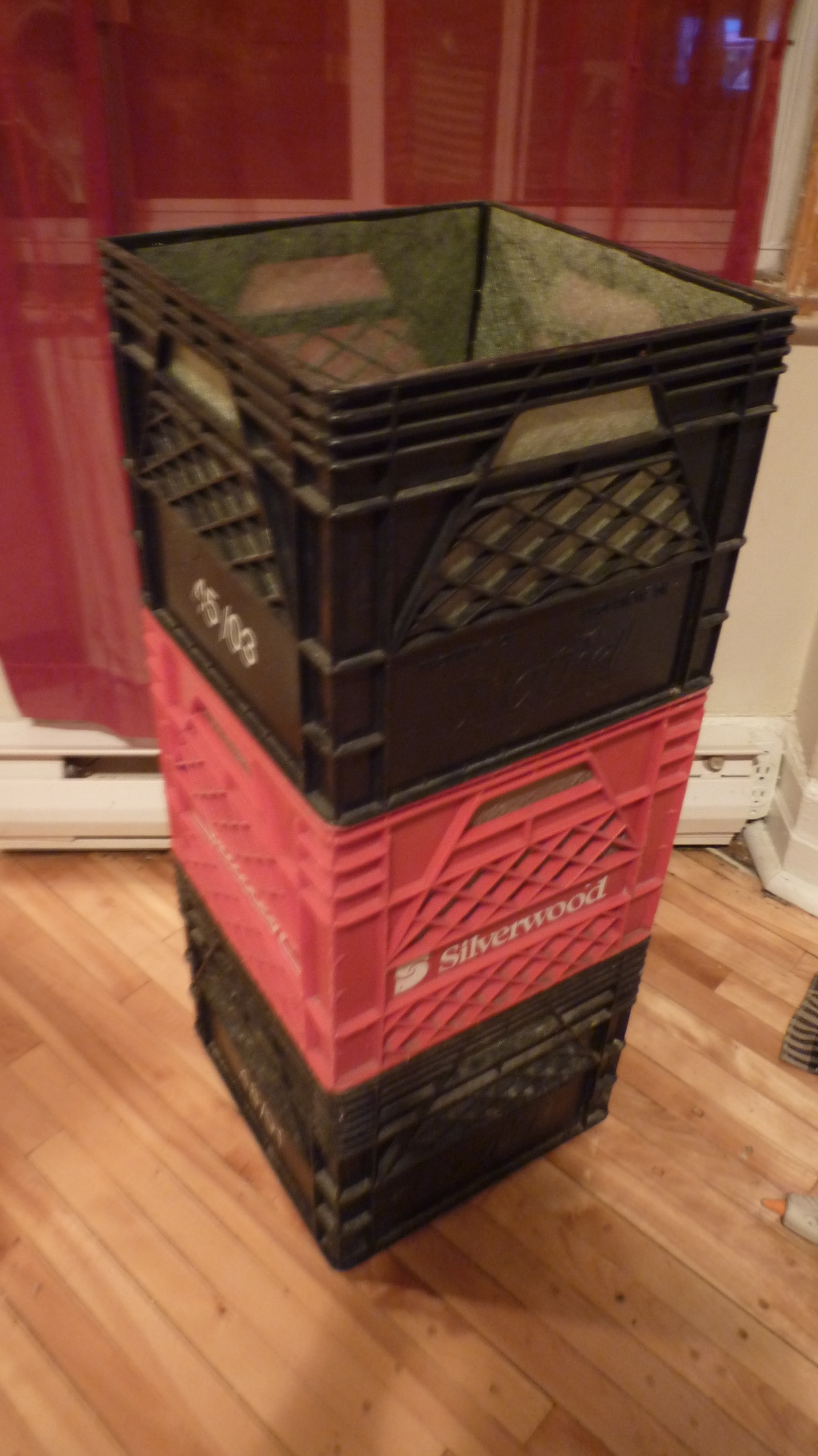 Milkcrate Composter (vertically Stacked) : 5 Steps (with Pictures ...