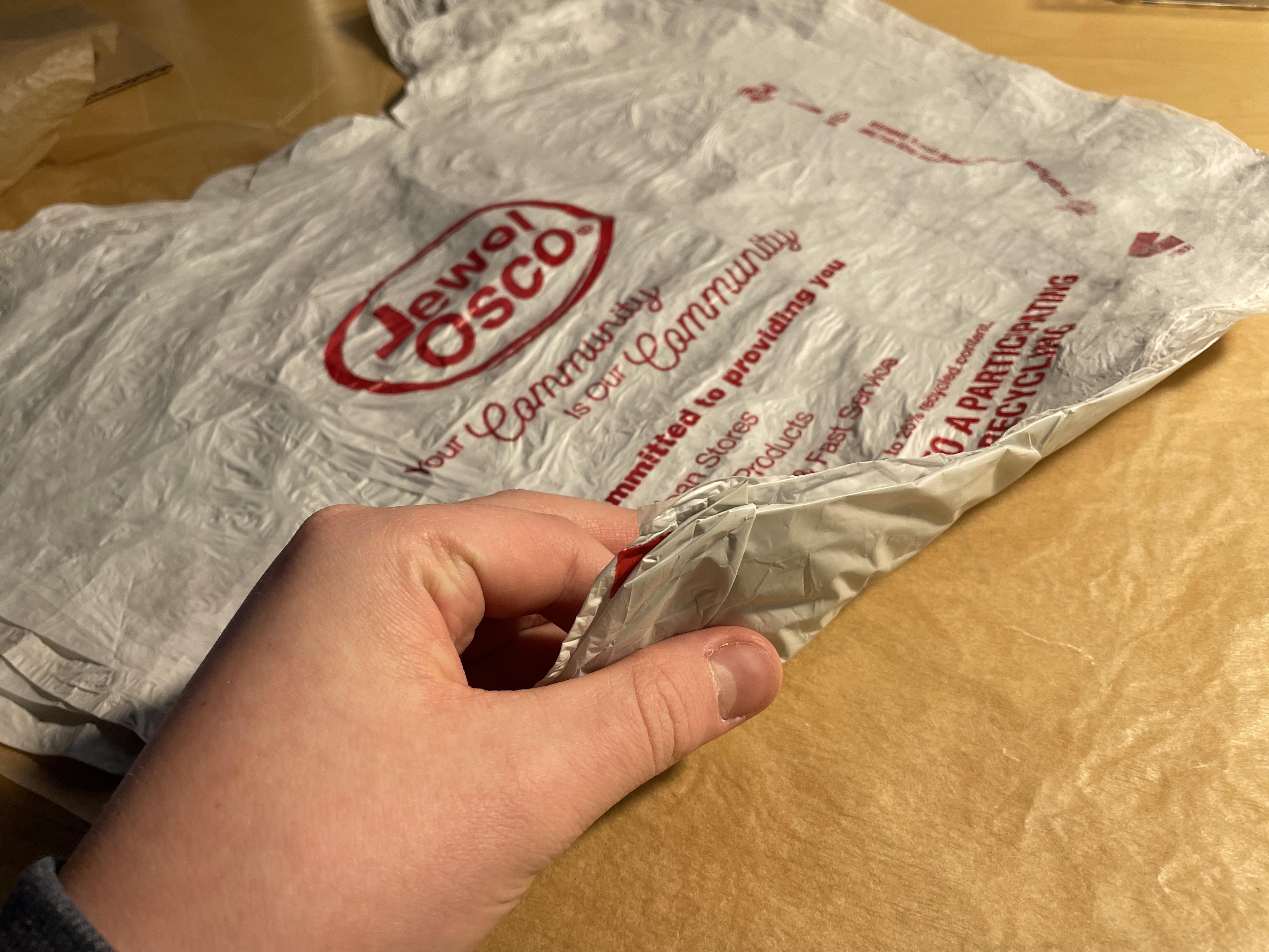 Fused Single Use Grocery Bags (Reusable and Durable Material) : 3 Steps ...