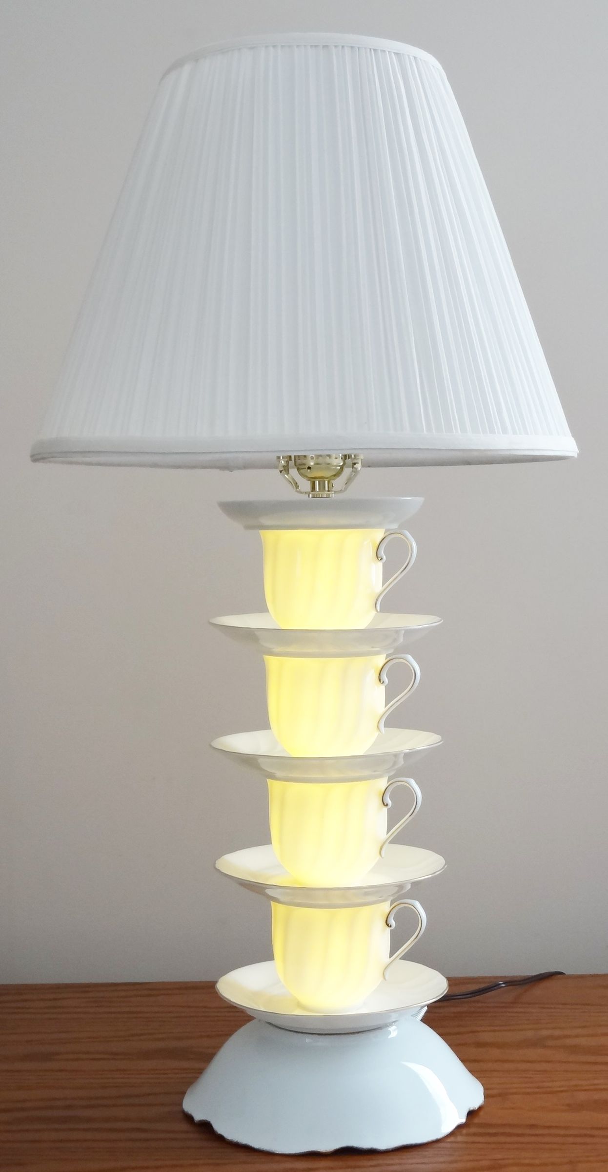 Tea Cup Lamp, Coffee Cup Lamp : 13 Steps (with Pictures) - Instructables