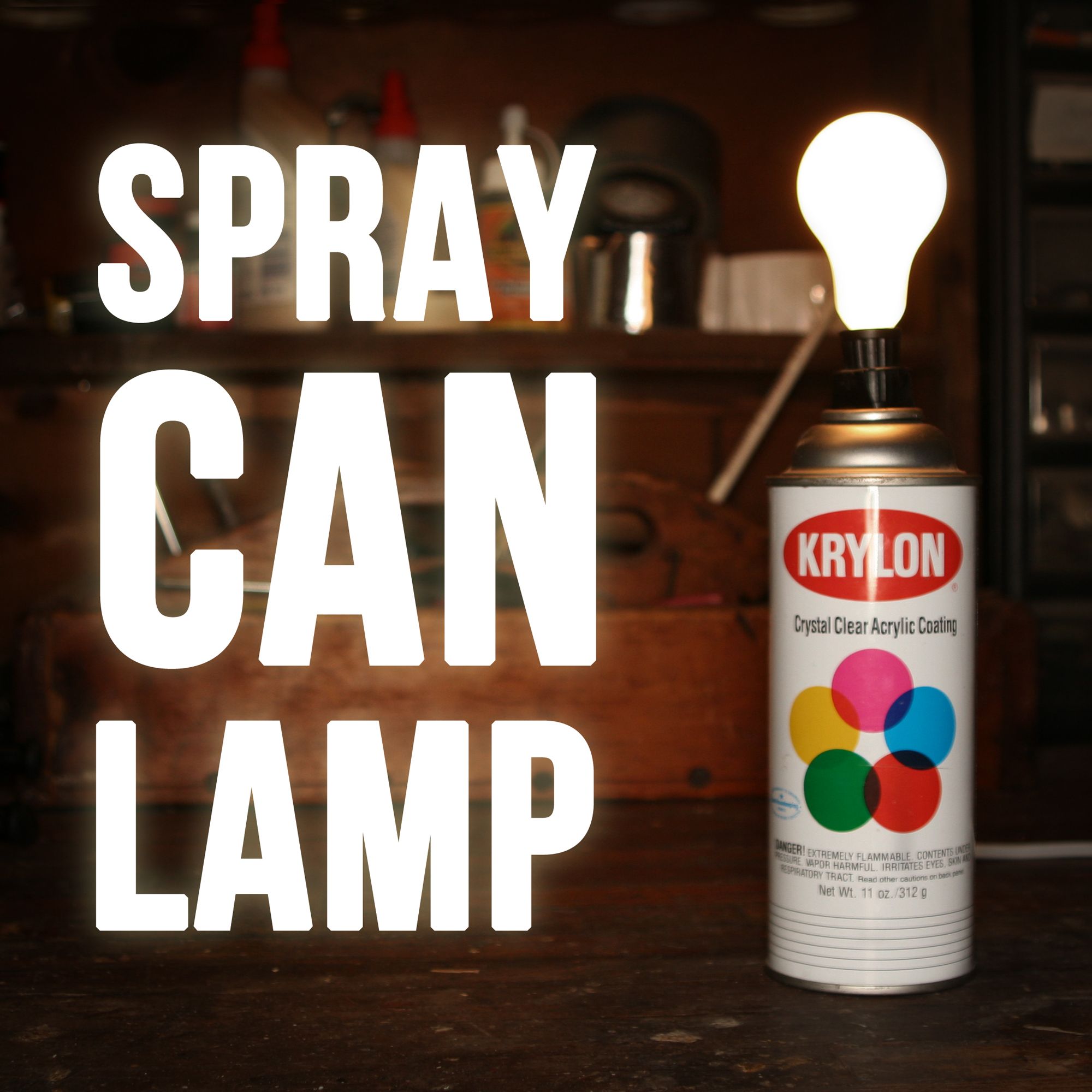 Spray Paint Can Lamp : 3 Steps (with Pictures) - Instructables
