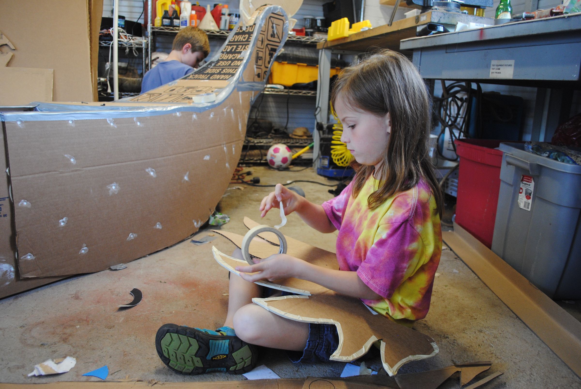 Make a Cardboard Dragon Boat! : 7 Steps (with Pictures) - Instructables