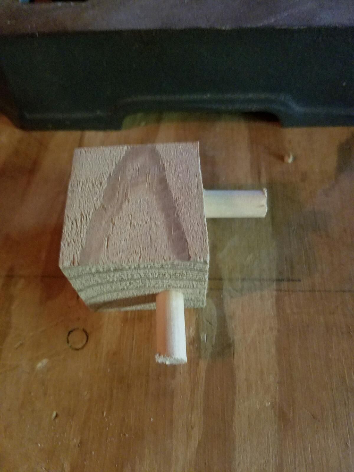 How to Make a Cubes and Pegs Puzzle Out of Scrap Recycled Wood : 3 ...