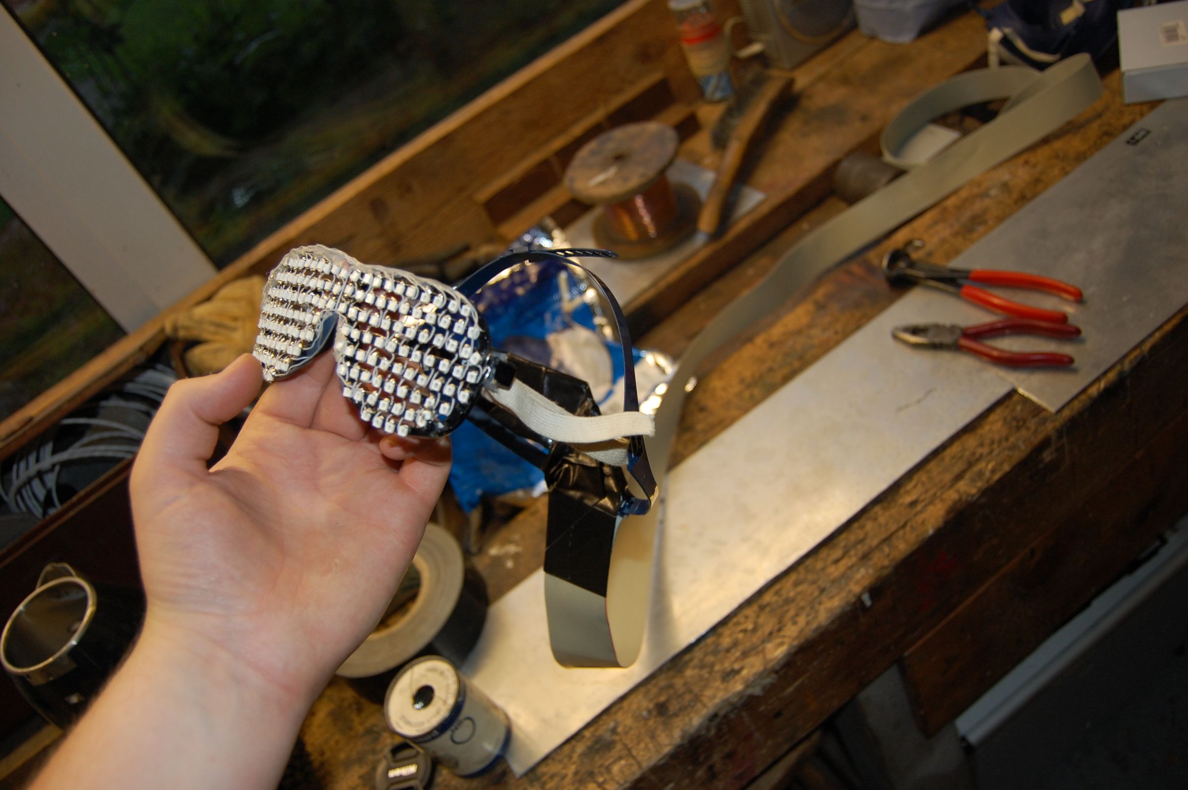 LED Matrix Glasses: First Prototype : 15 Steps (with Pictures ...