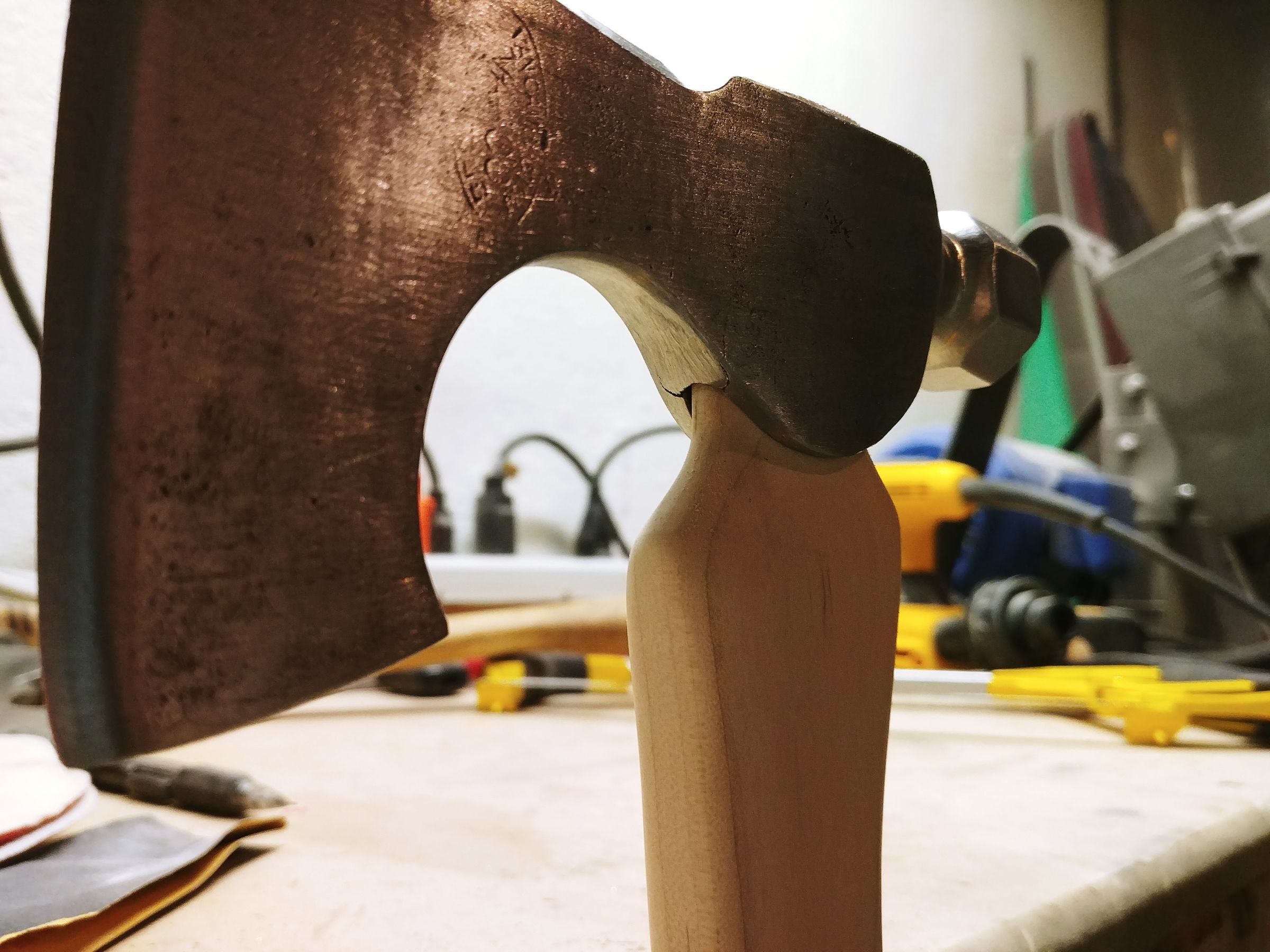Turn an Old Hatchet Head Into a Bearded Hatchet : 10 Steps (with ...