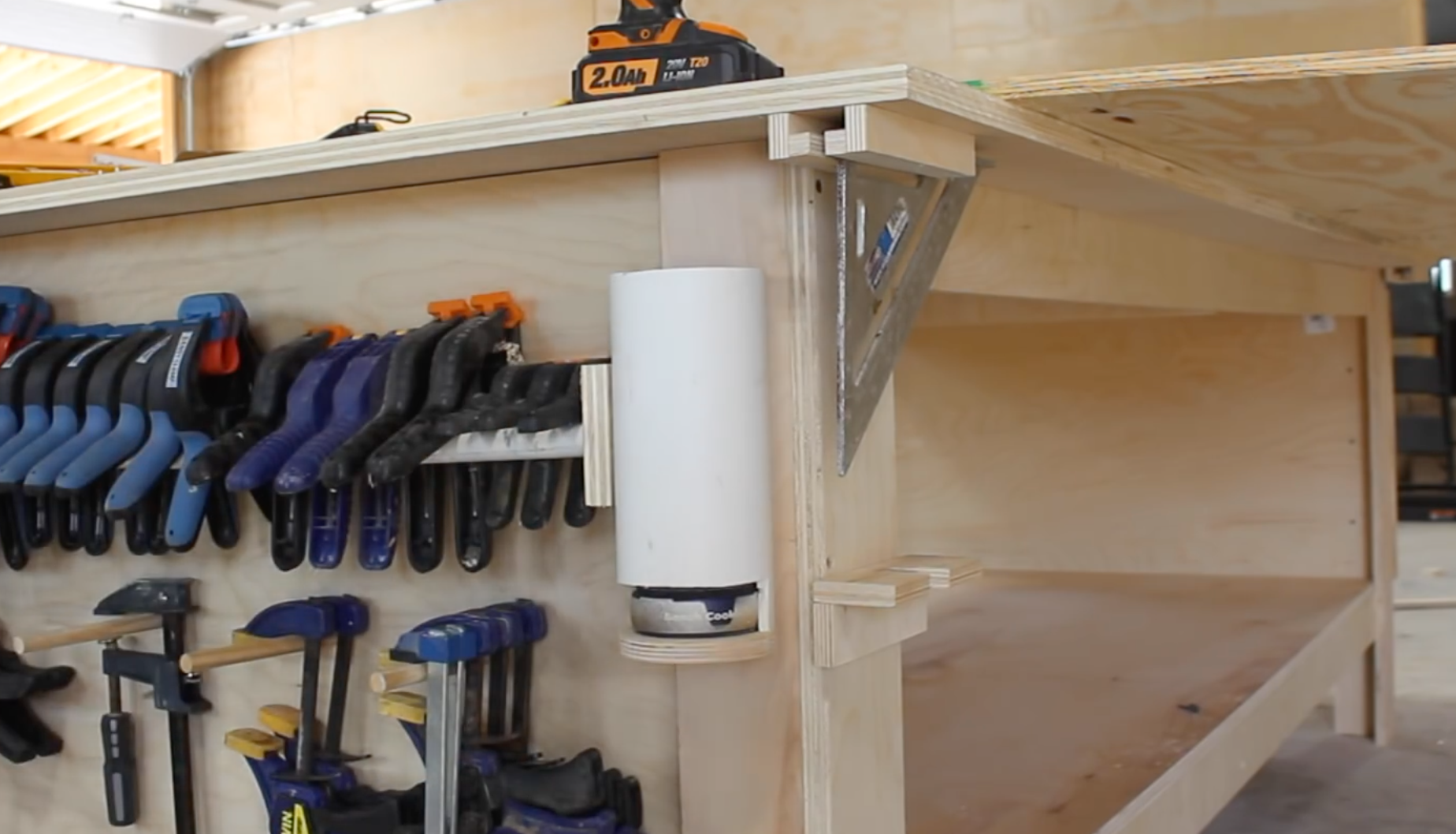 The Ultimate Plywood Workbench (plus Shop Storage Solutions) : 16 Steps ...