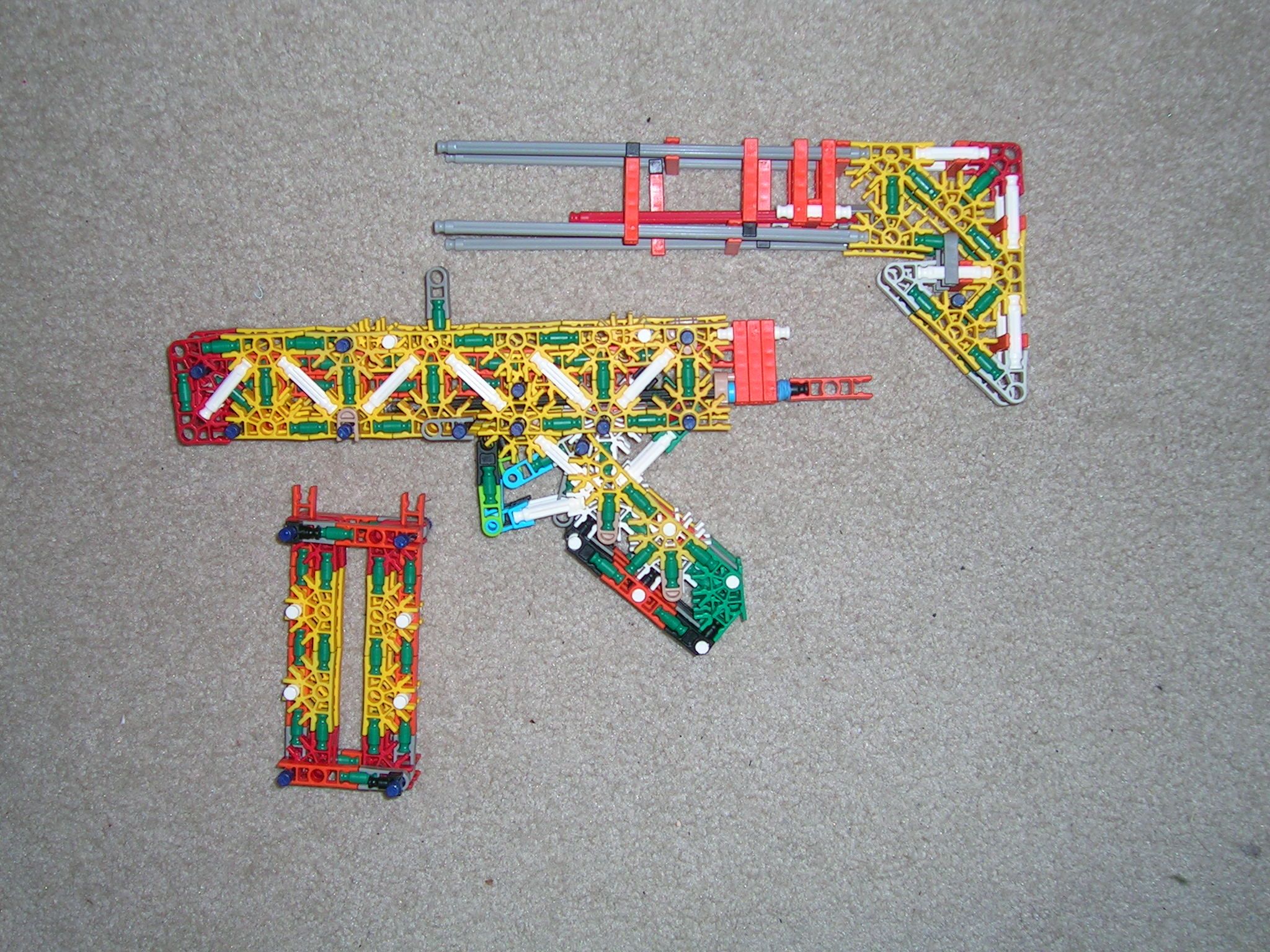 K'nex SMG II Submachine Gun - Instructables