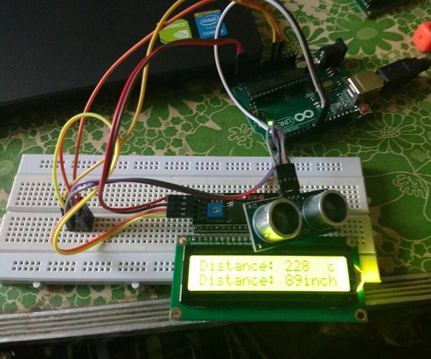 Ultrasonic Distance Finder : 5 Steps - Instructables