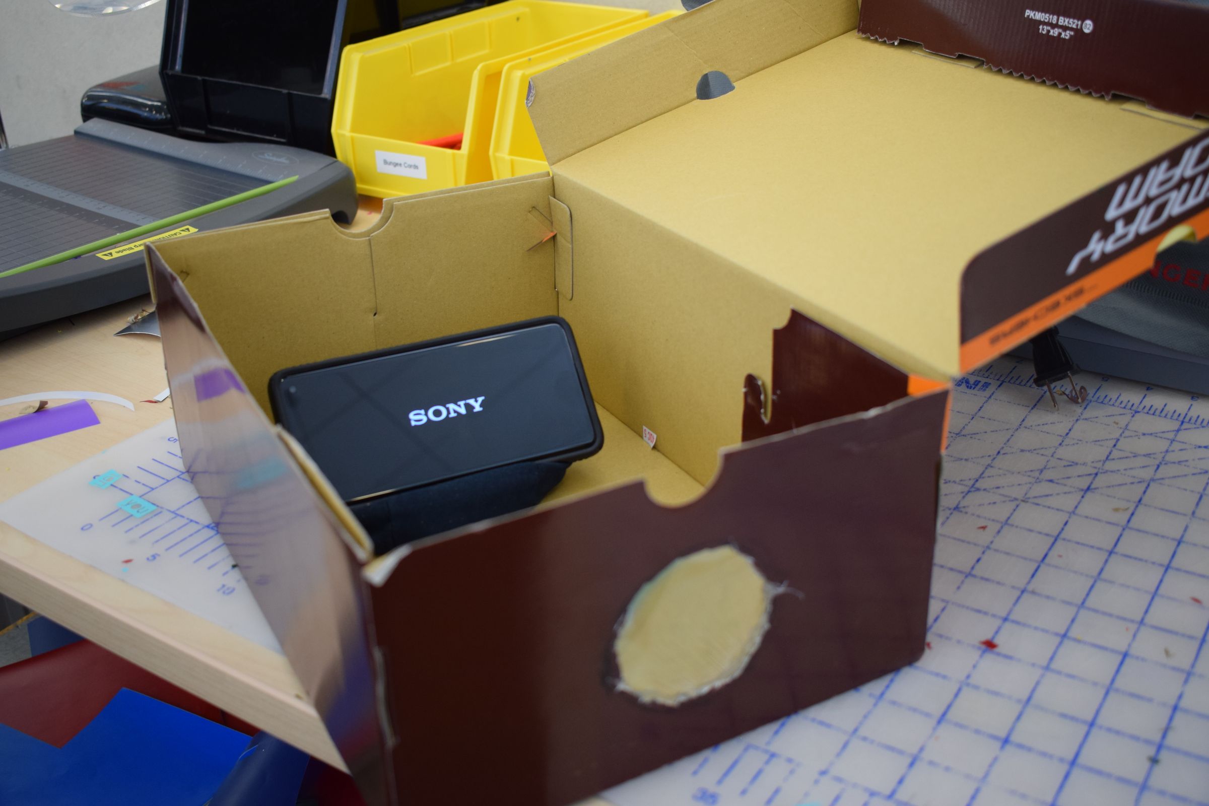 How to Make a Shoe-box Projector! : 4 Steps - Instructables
