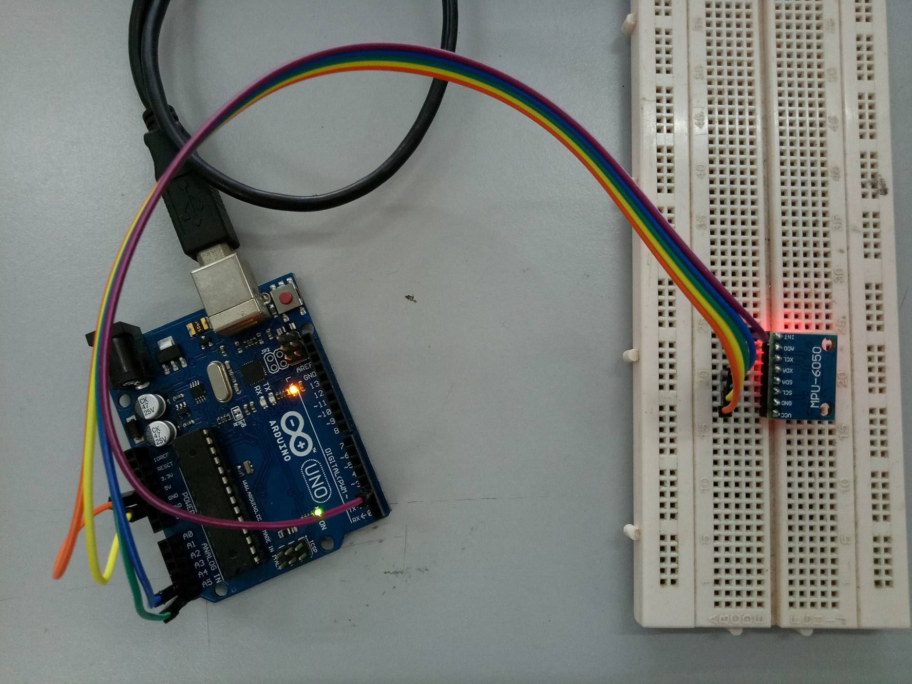 GY-521 MPU6050 3-Axis Acceleration Gyroscope 6DOF Module Tutorial : 4 ...