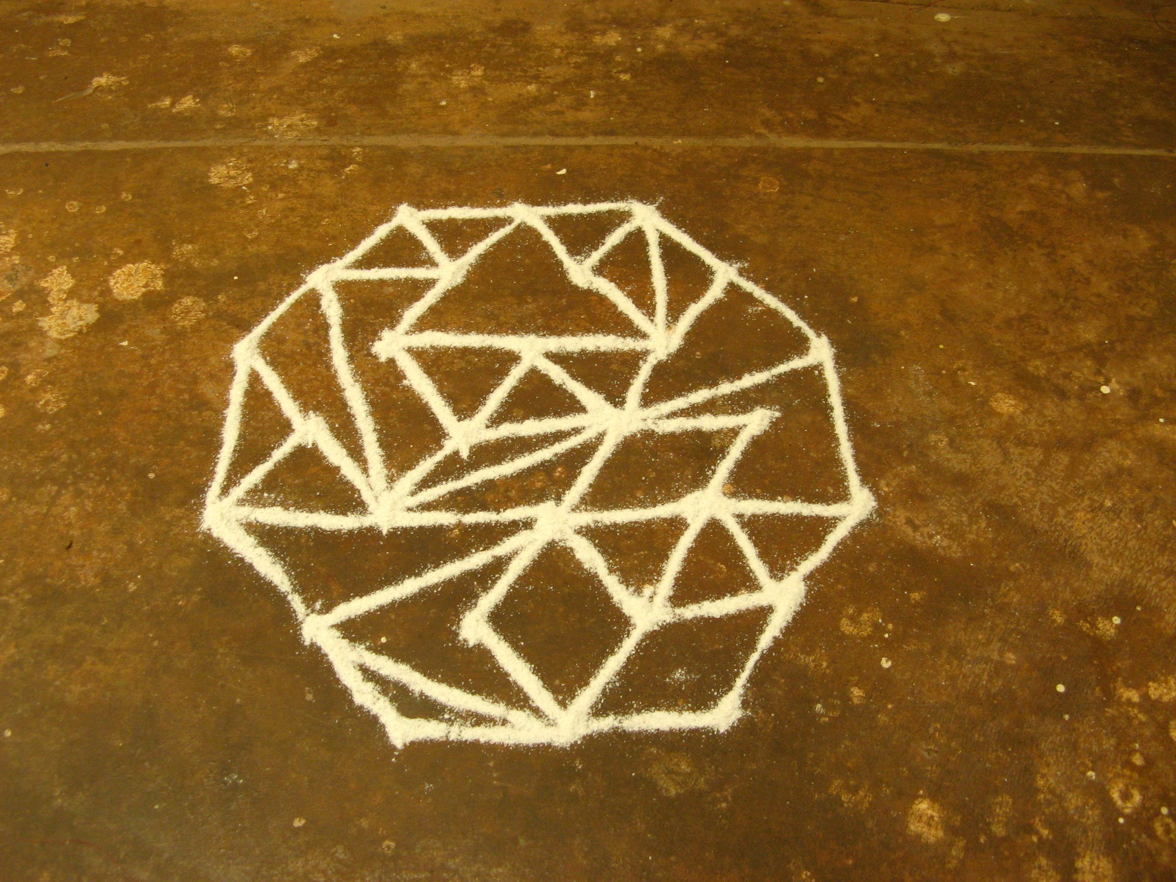 How to Draw a Grid Rangoli by Hand : 6 Steps - Instructables