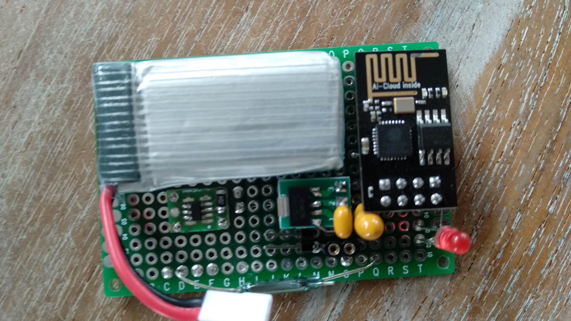 Battery Powered Door Sensor With Home Automation Integration, WiFi and ...