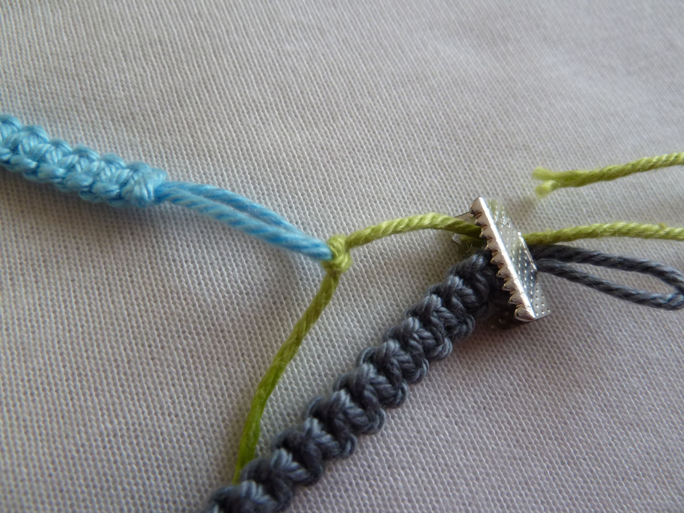 Braided Macrame Bracelet : 14 Steps (with Pictures) - Instructables